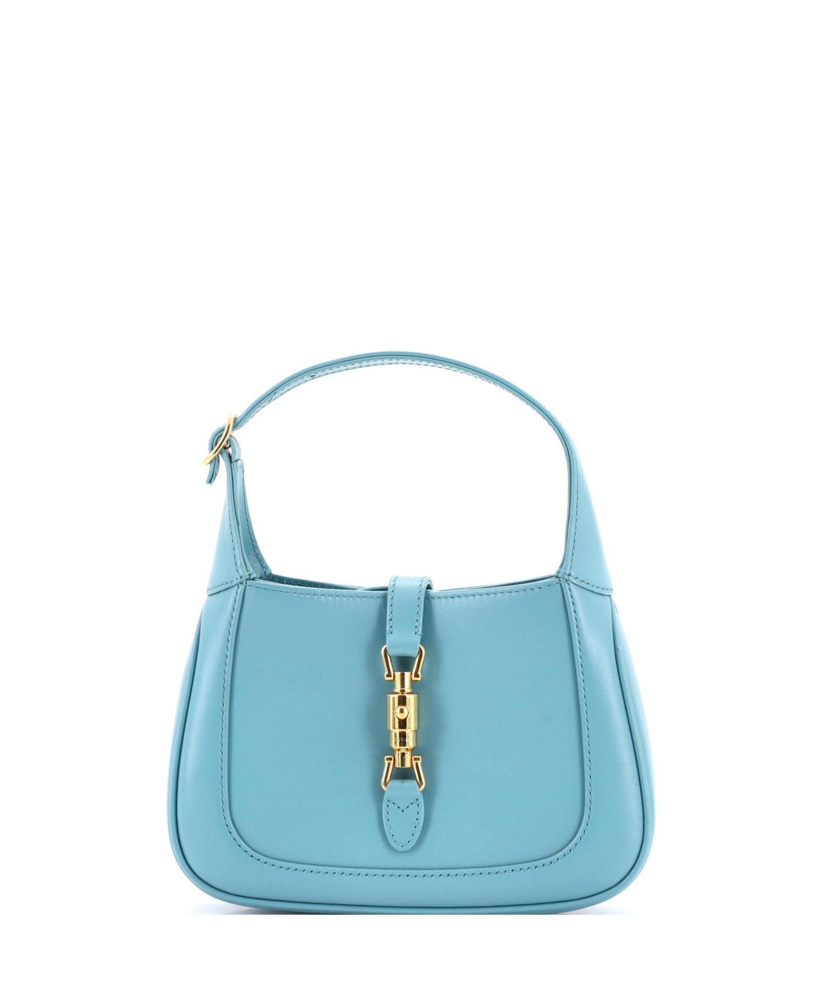 Click here for Pre-Owned Gucci Mini Jackie 1961 Hobo Leather - Bl... prices