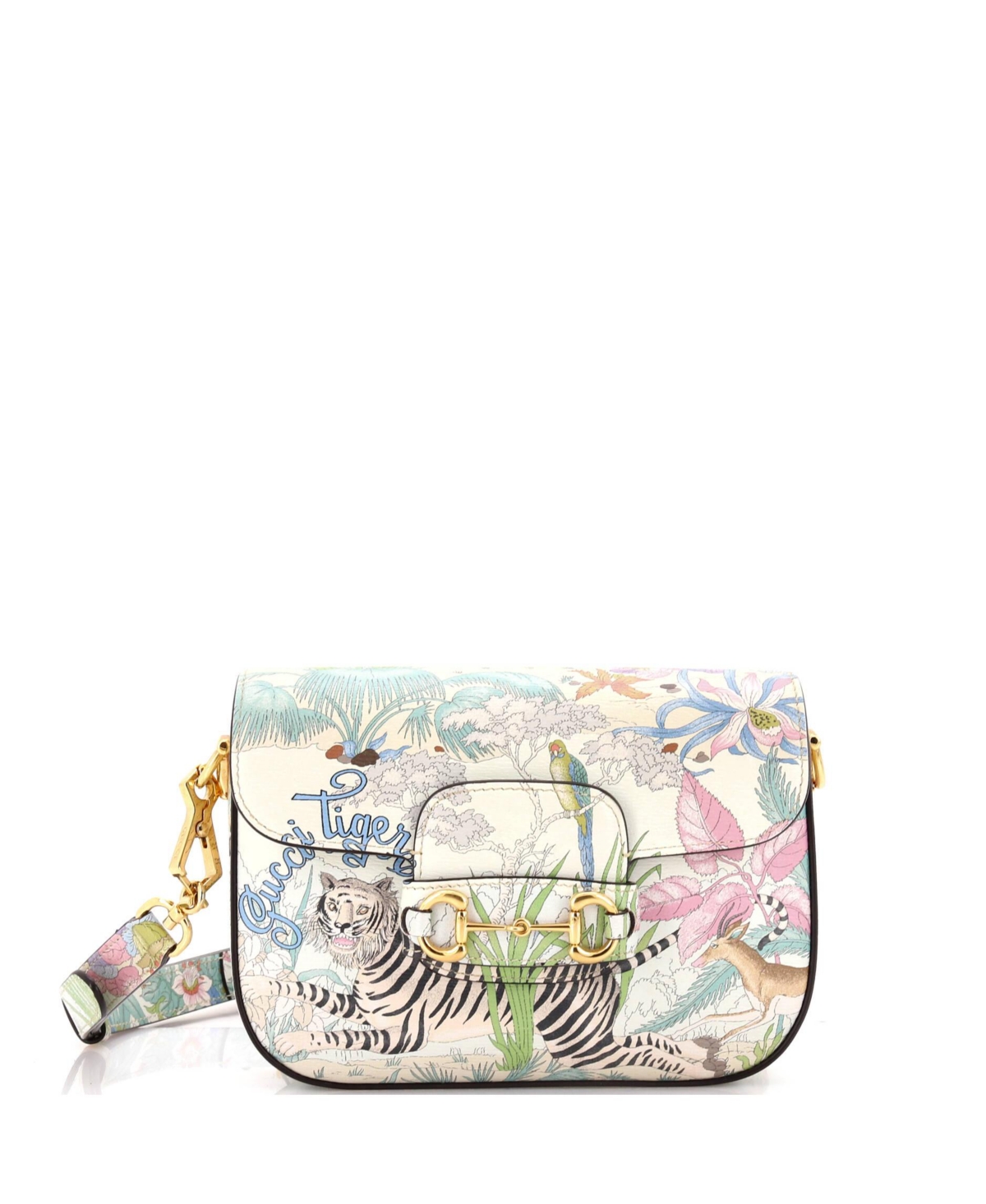 Click here for Pre-Owned Gucci Mini Horsebit 1955 Shoulder Bag Pr... prices