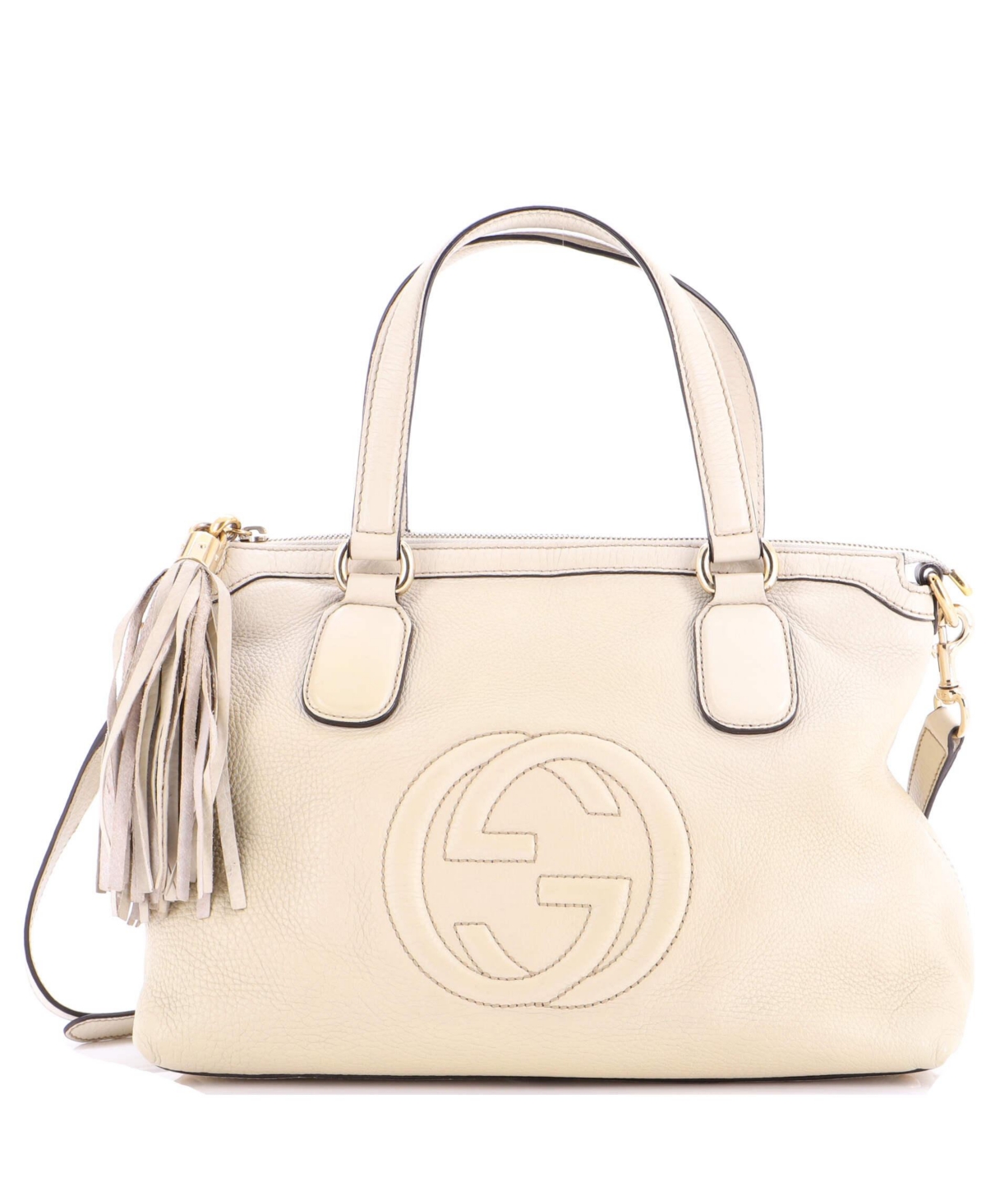 Click here for Pre-Owned Gucci Soho Convertible Soft Top Handle B... prices