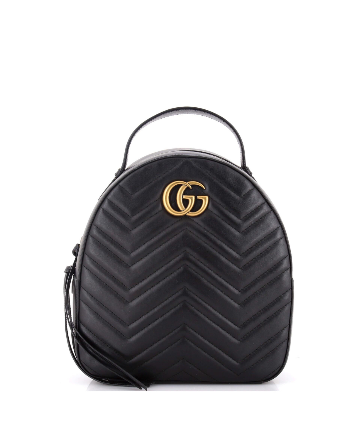 Click here for Pre-Owned Gucci Small Gg Marmont Backpack Matelass... prices