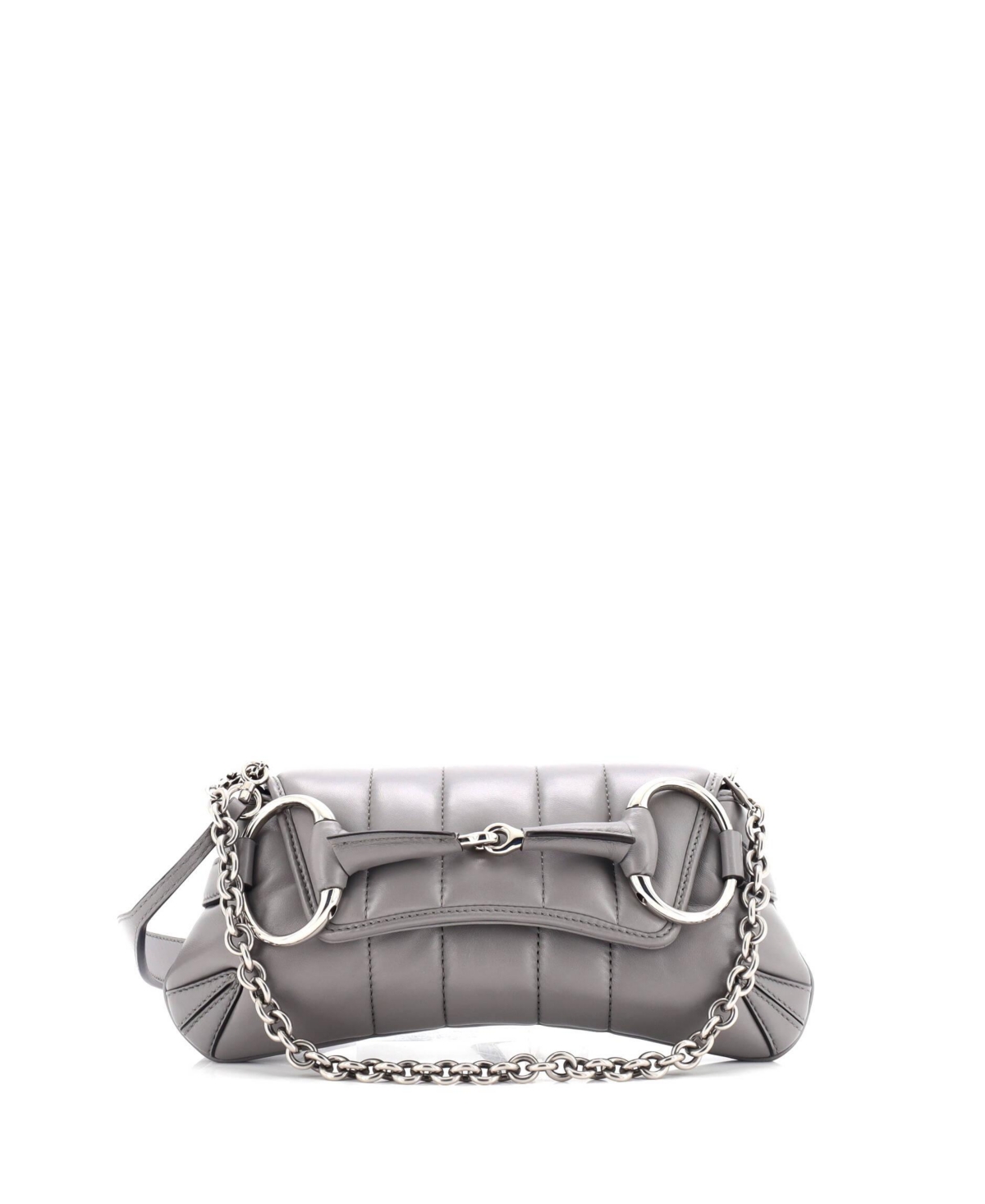 Click here for Pre-Owned Gucci Small Horsebit Chain Shoulder Bag... prices