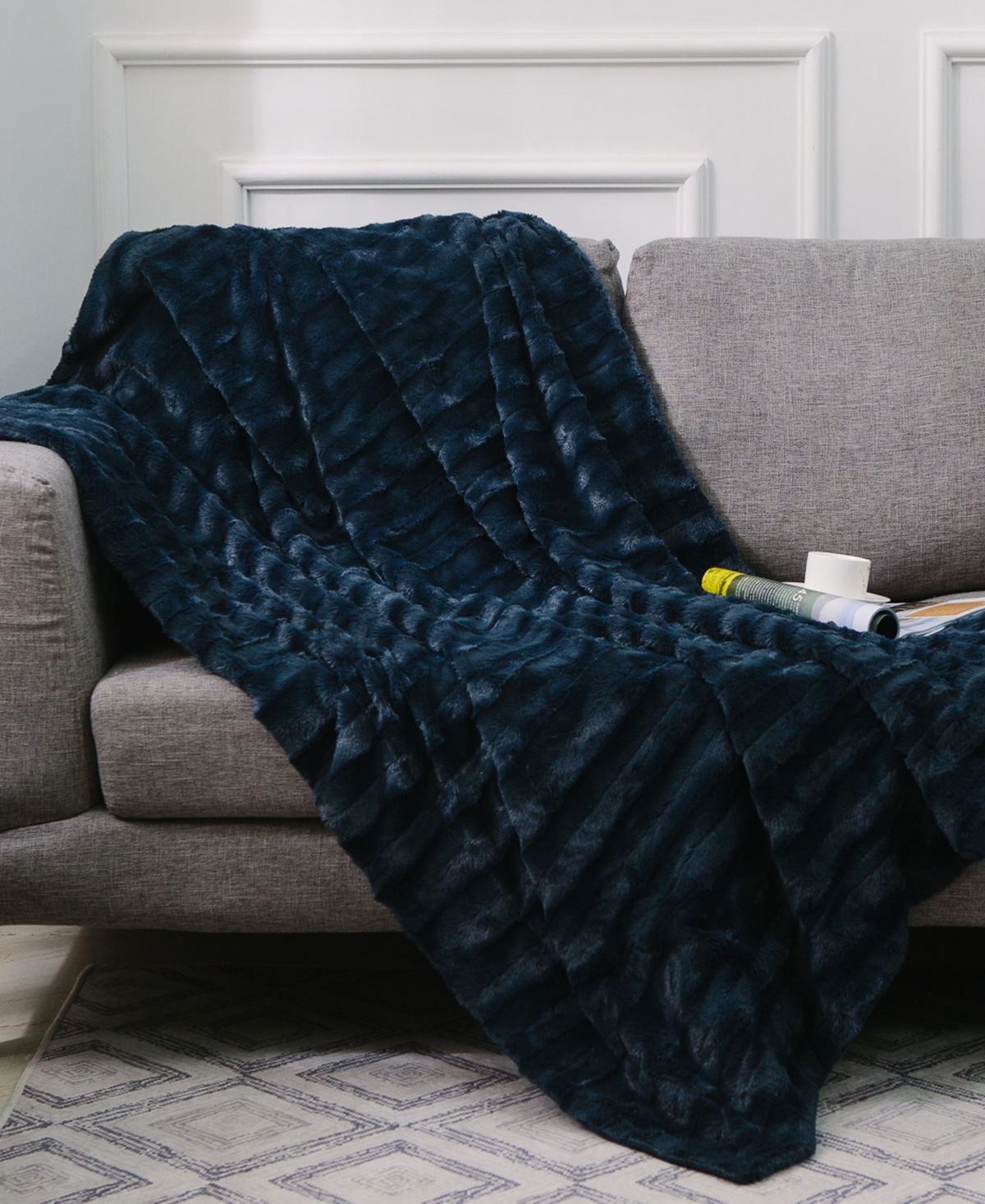 Click here for Cheer Collection Textured Decorative Throw  40 x 5... prices