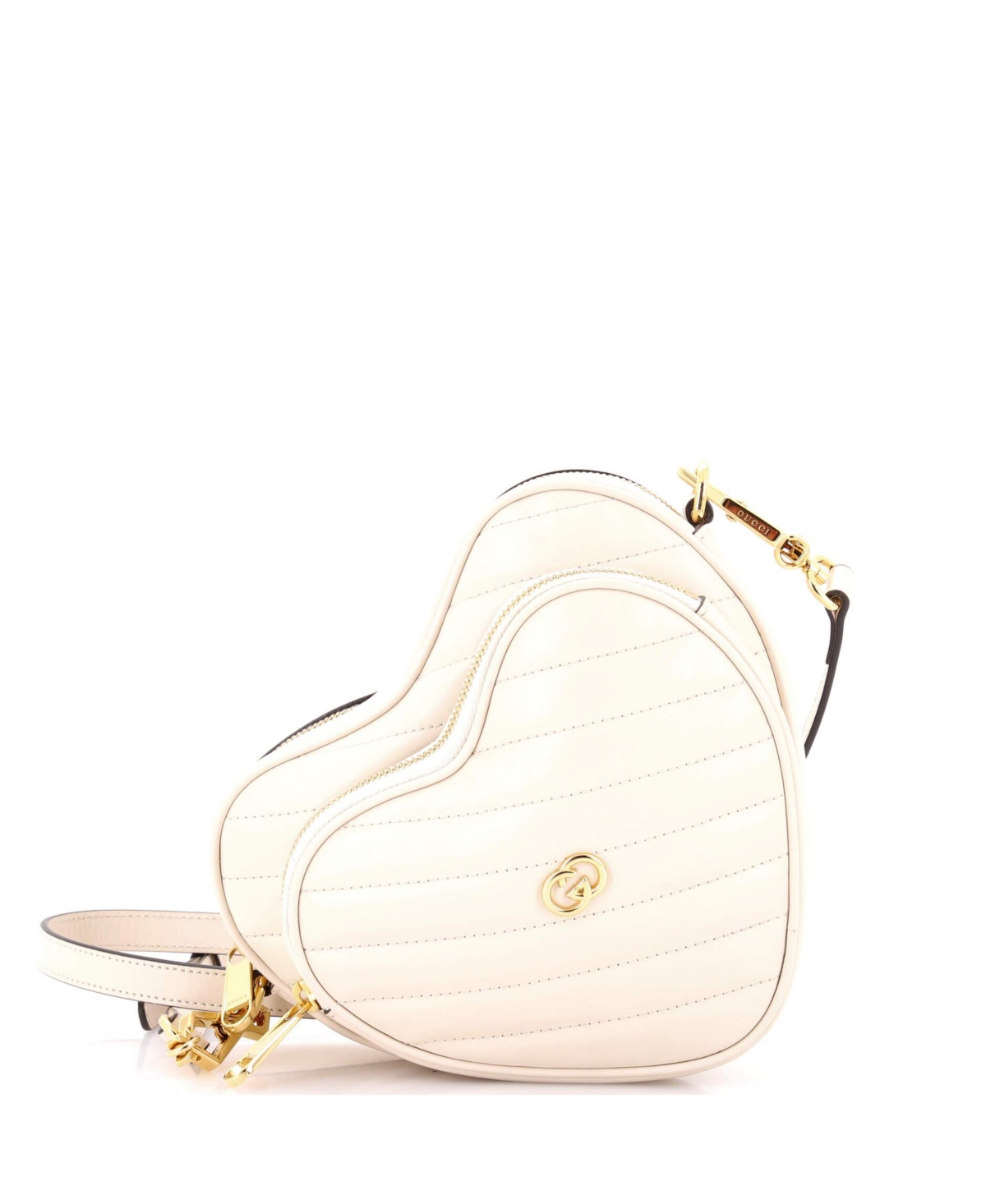 Click here for Pre-Owned Gucci Mini Interlocking G Heart Shoulder... prices
