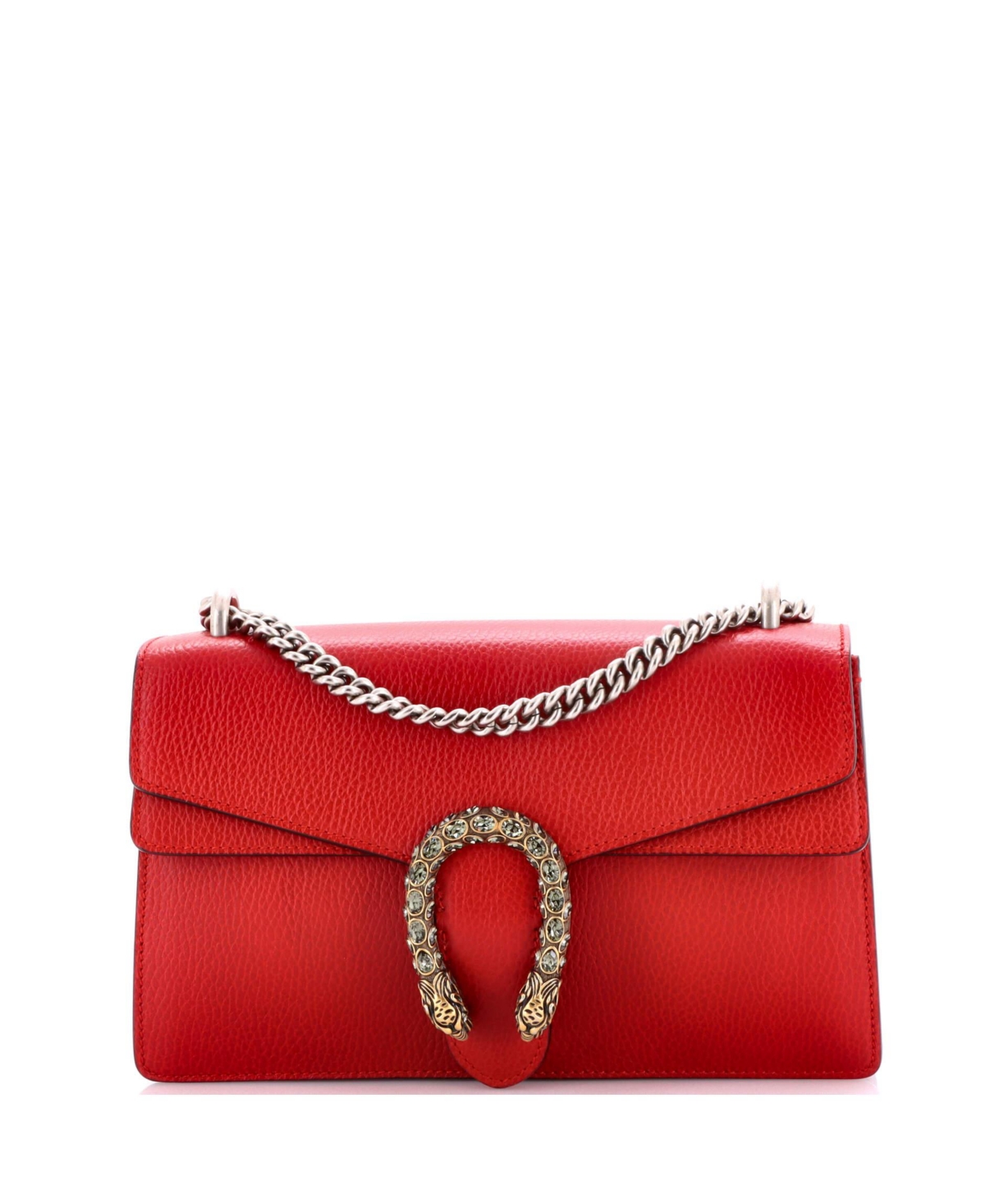 Click here for Pre-Owned Gucci Medium Dionysus Bag Leather - Red prices