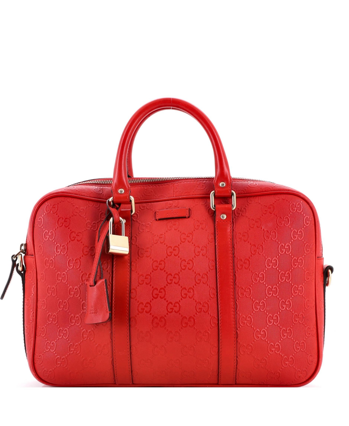 Click here for Pre-Owned Gucci Medium Signature Convertible Brief... prices
