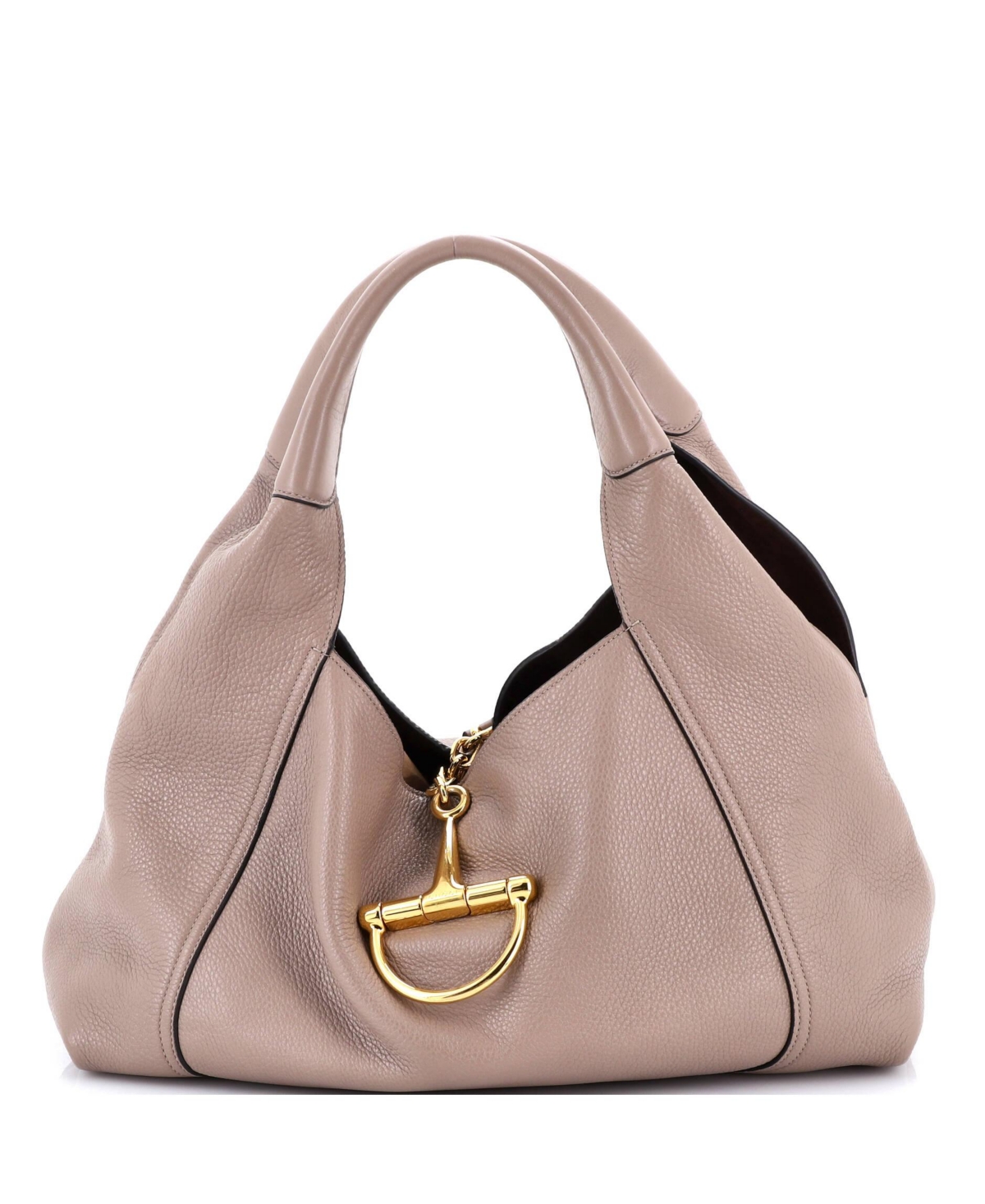 Click here for Pre-Owned Gucci Maxi Softbit Hobo Leather - Natura... prices