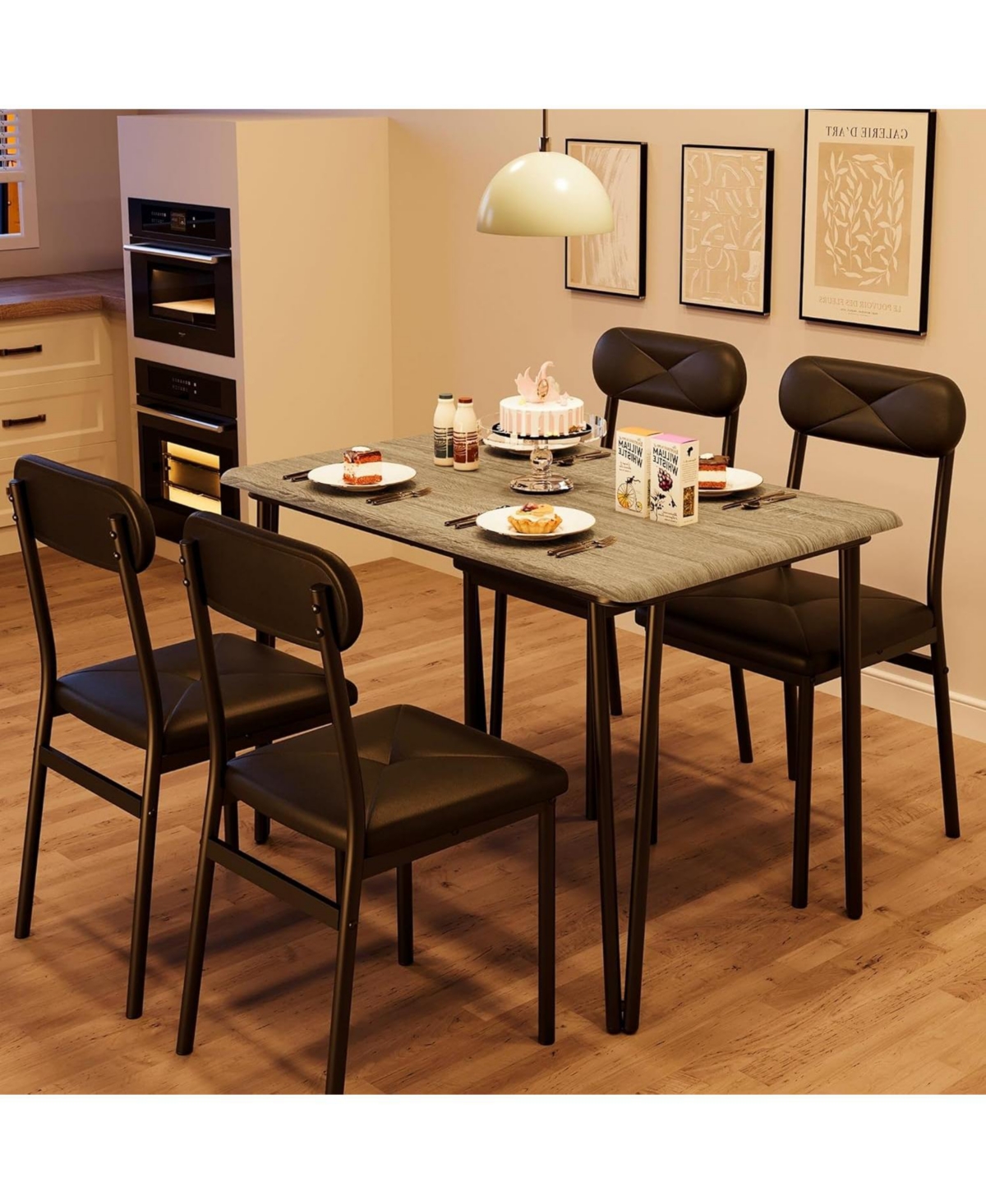 Click here for gaomon Dining Table Set for 4  Kitchen Table and C... prices