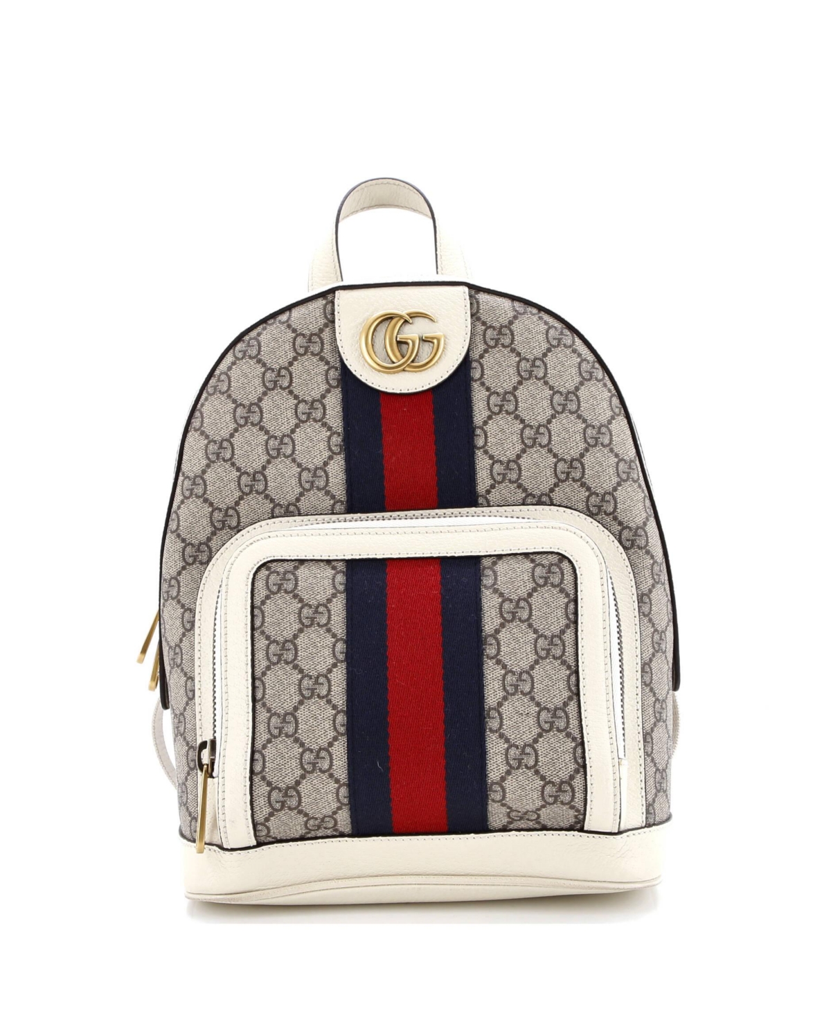 Click here for Pre-Owned Gucci Small Ophidia Backpack Gg Coated C... prices