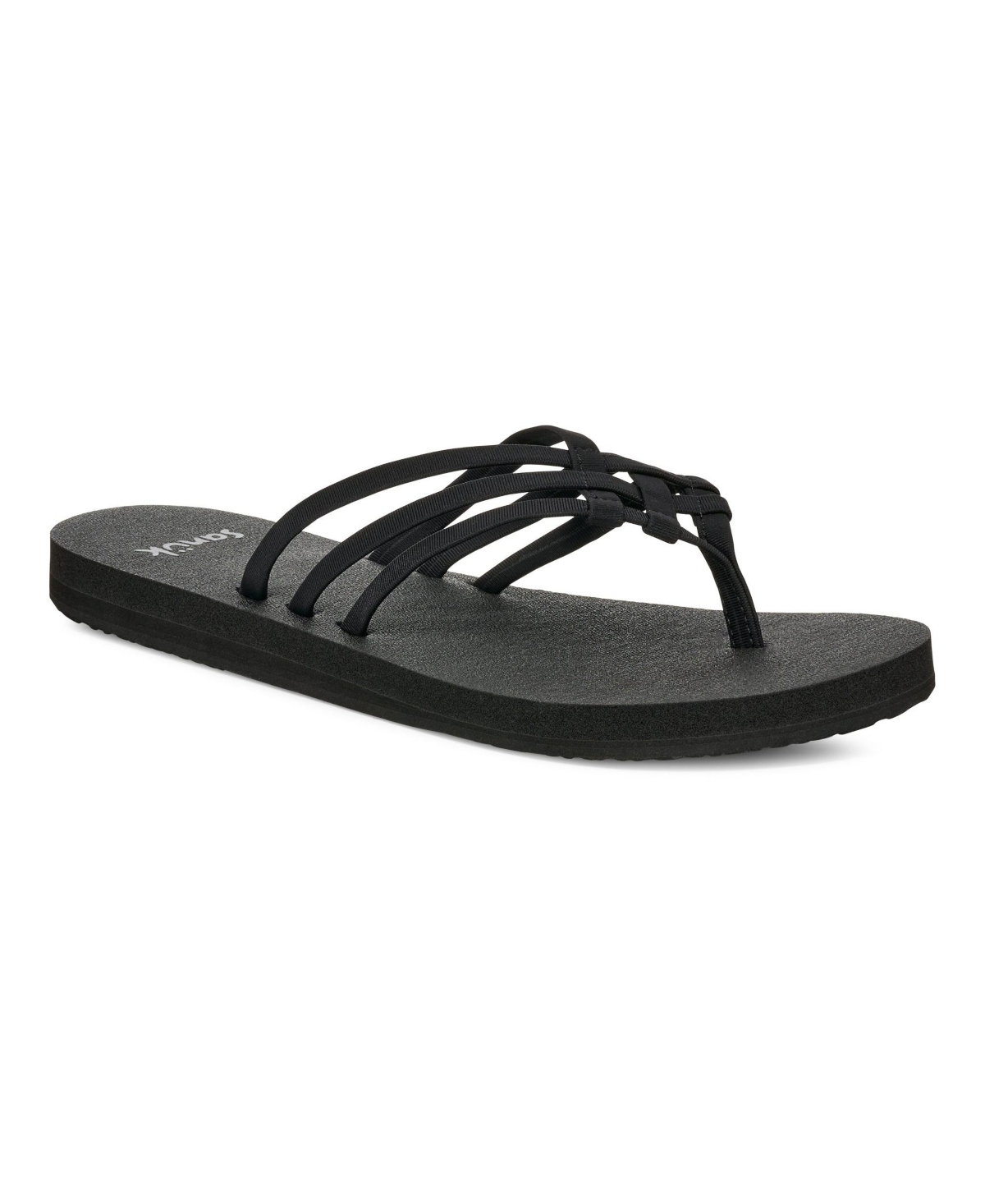 Click here for Sanuk Womens Yoga Sandy Ii - Sandals - Black prices
