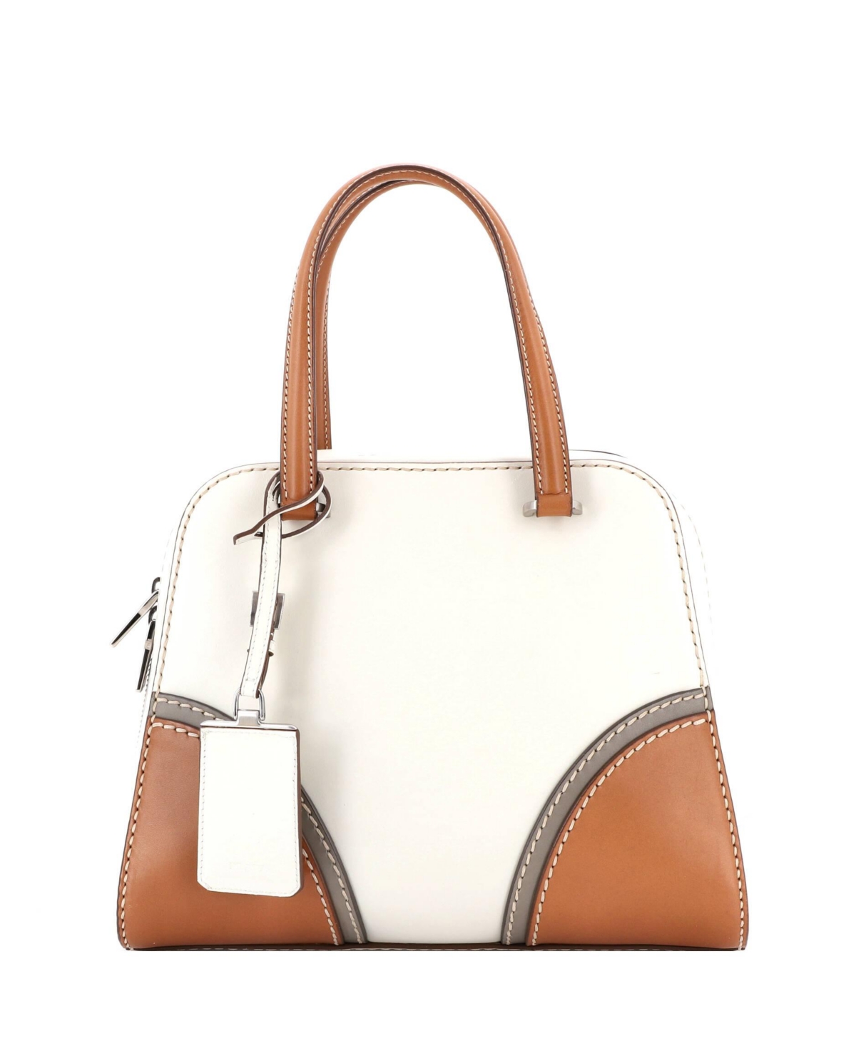 Click here for Pre-Owned Prada Medium Bauletto Dome Convertible S... prices