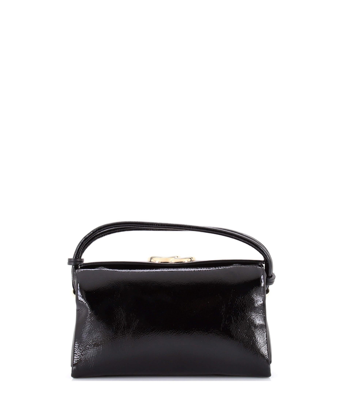 Click here for Pre-Owned Gucci Medium Double G Top Handle Bag Pat... prices