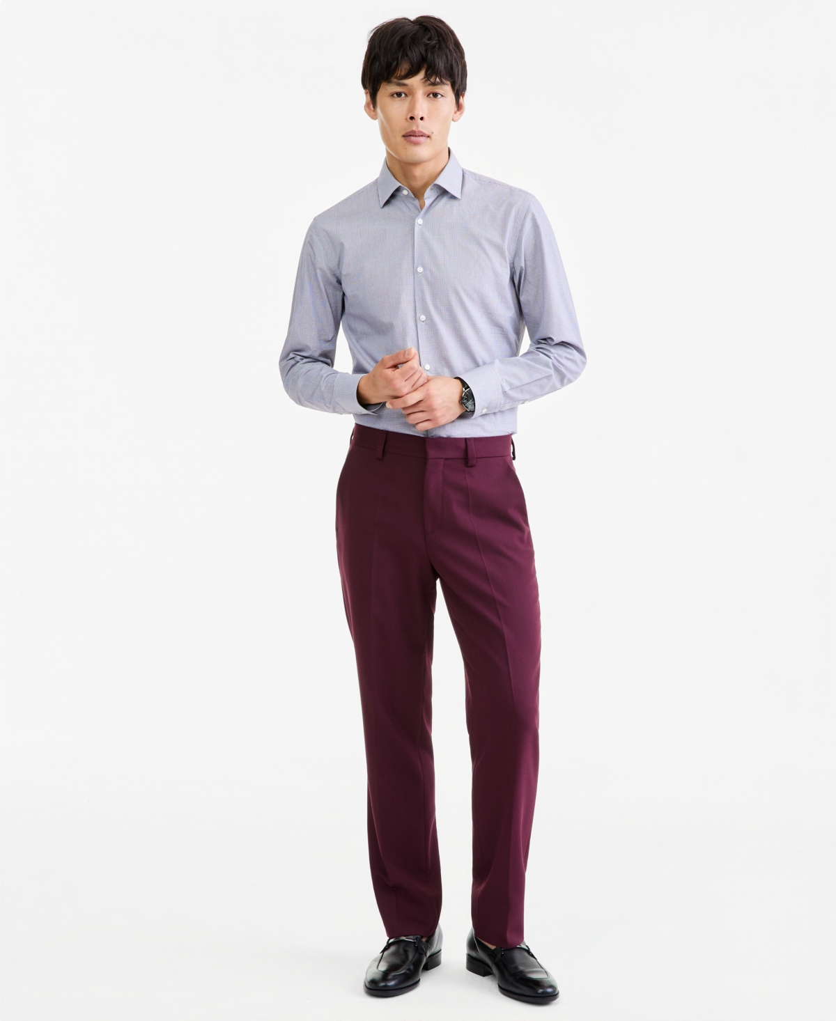 Click here for Hugo by Hugo Boss Mens Modern-Fit Solid Suit Pants... prices