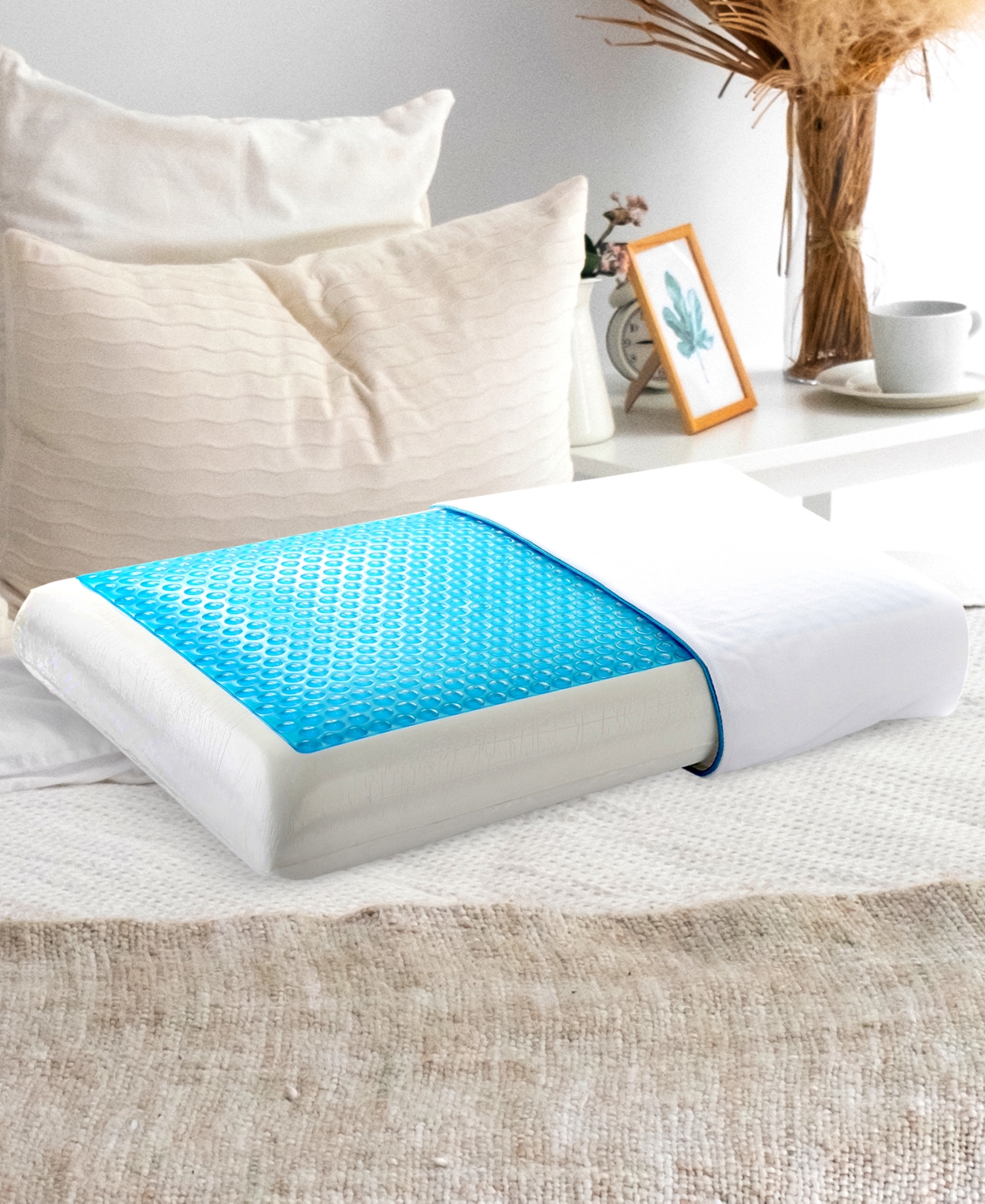 Click here for Cheer Collection Gel Memory Foam Pillow  Standard... prices