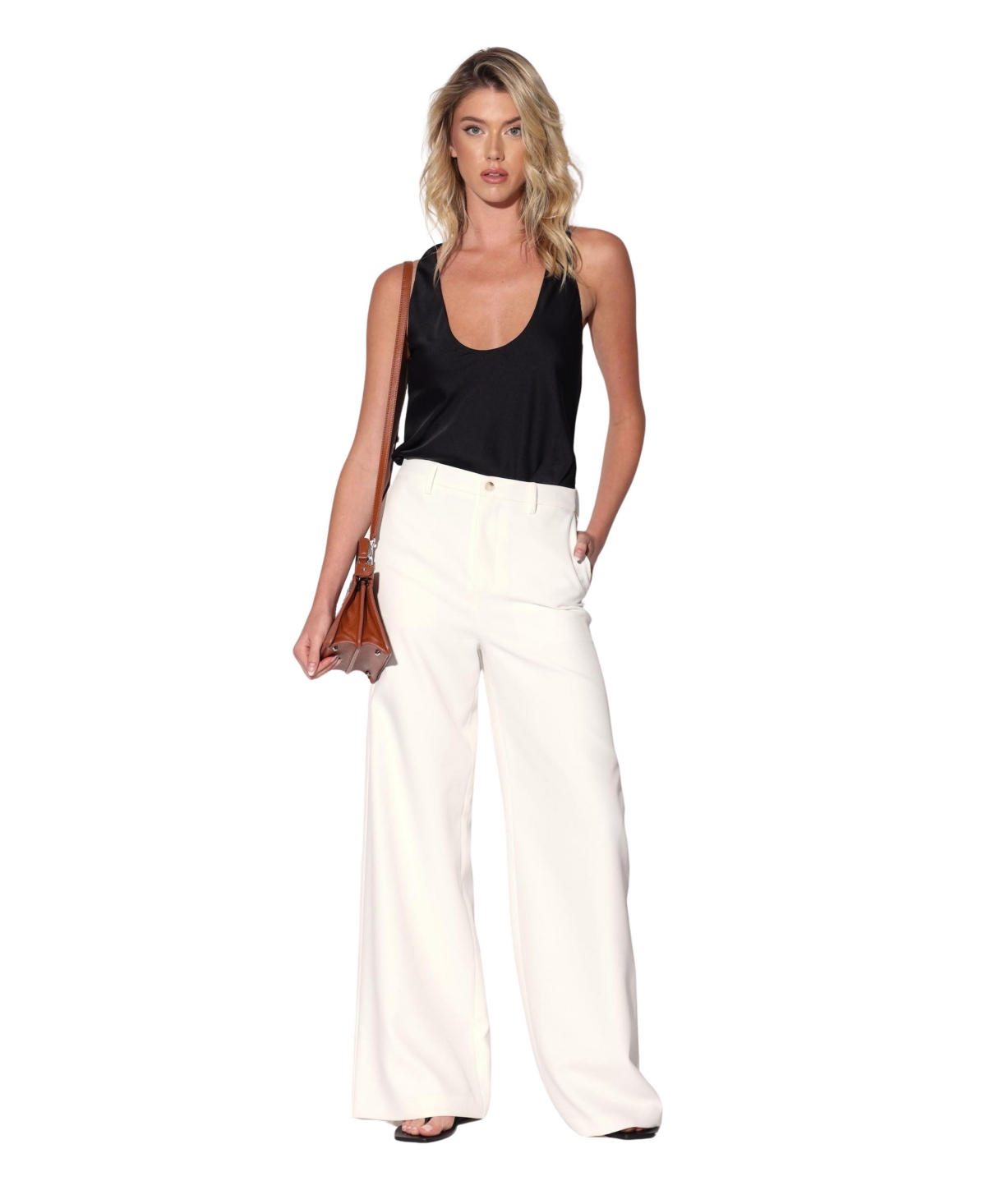 Click here for Walter Baker Womens Pascal Pant - White prices