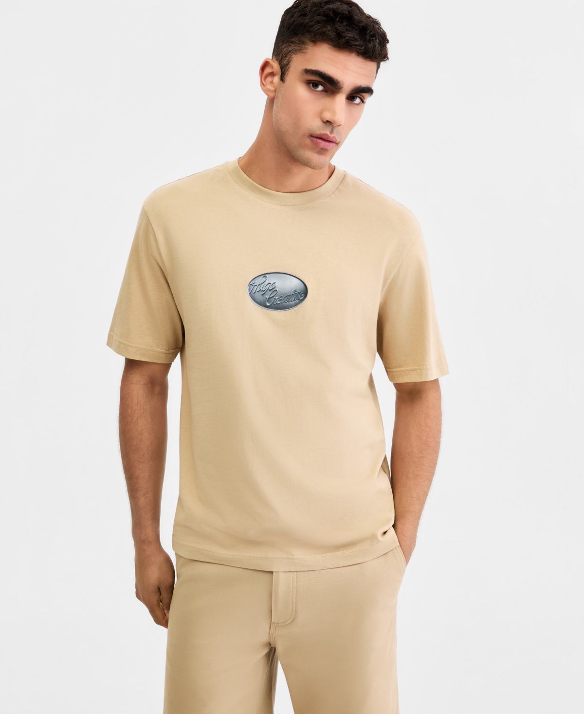 Click here for Hugo by Hugo Boss Mens Nadero Graphic T-Shirt - Me... prices