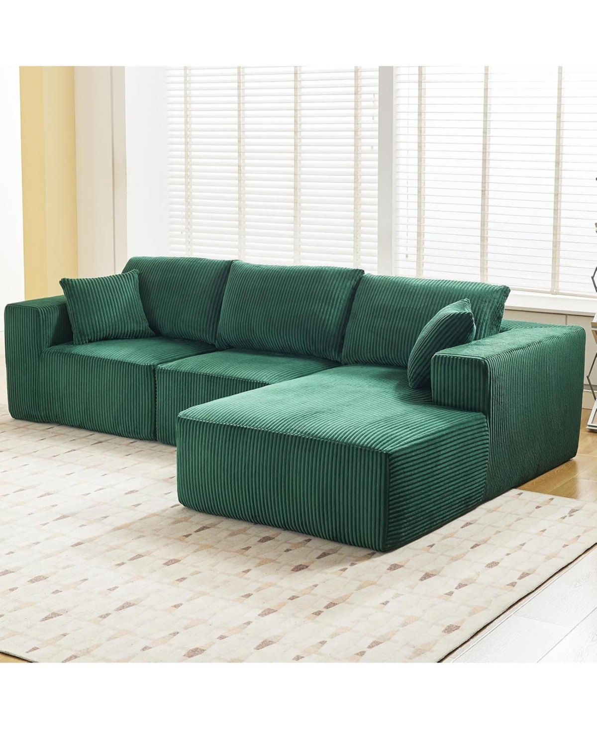 Click here for gaomon 108" Cloud Sectional Sofa with Chaise... prices