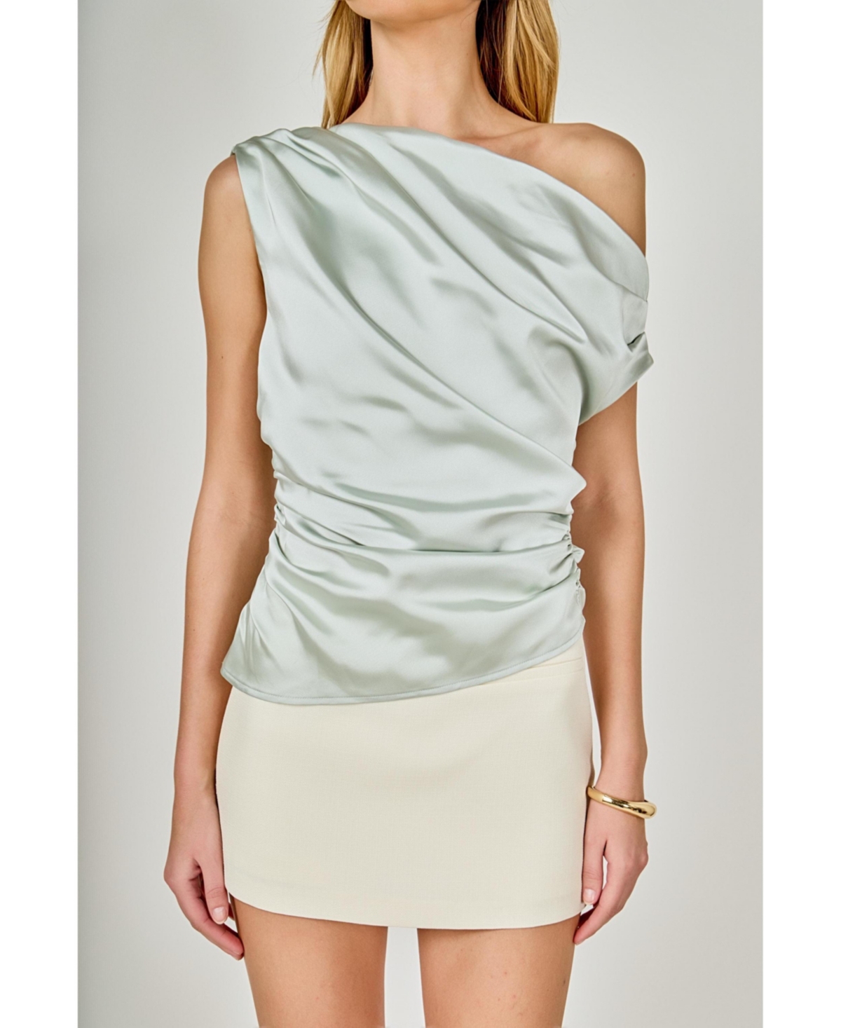 Click here for endless rose Womens A-symmetrical Off The Shoulder... prices