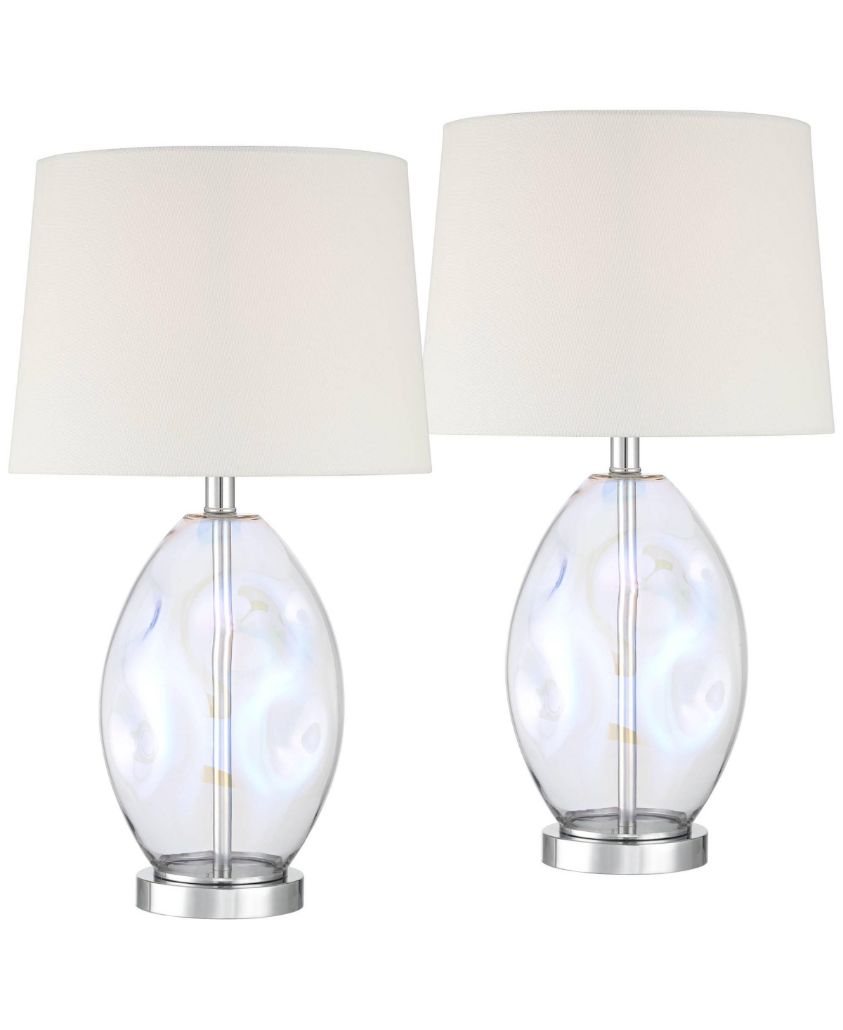 Click here for 360 Lighting Daniella 24 3/4 High Clear Iridescent... prices