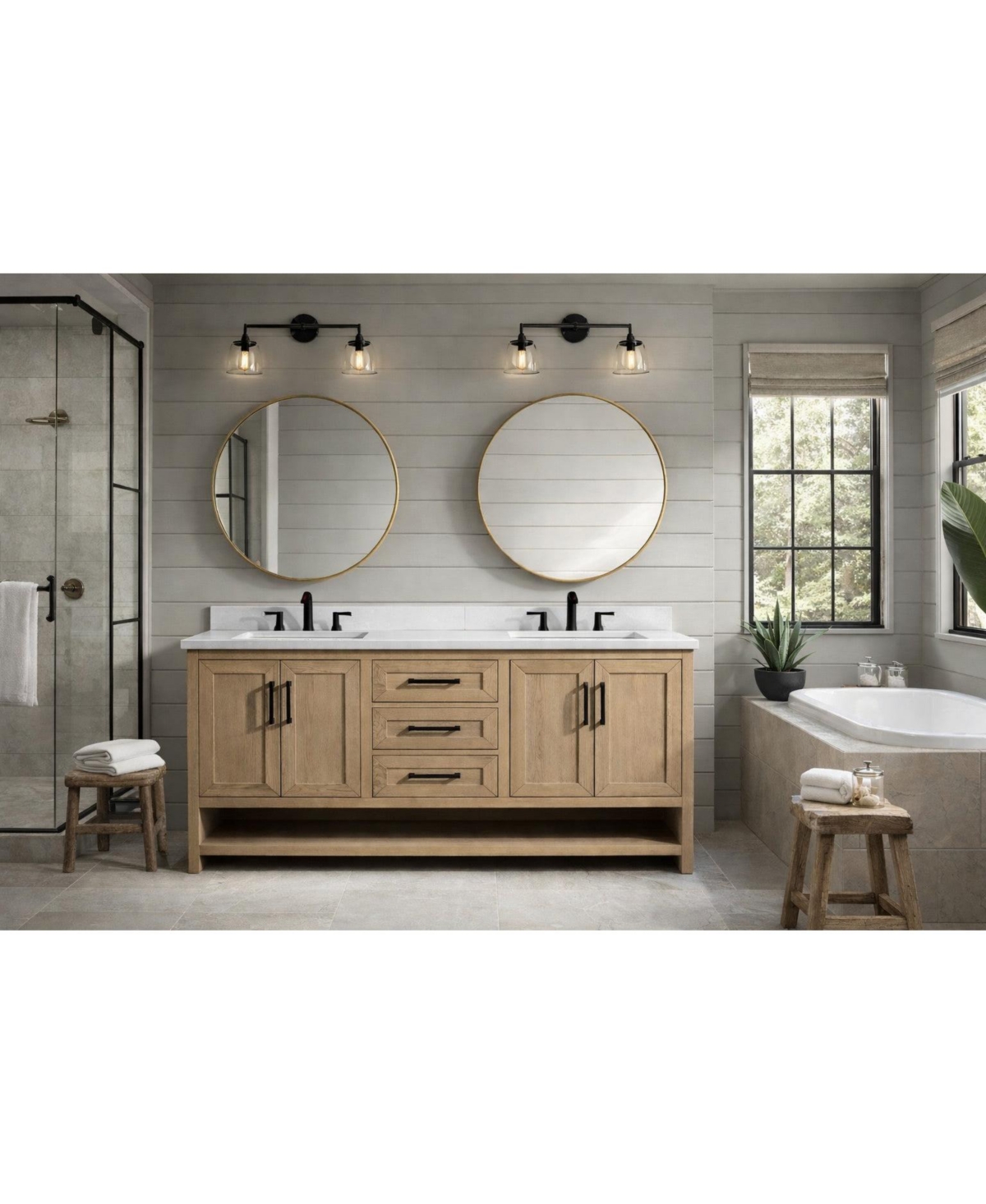 Click here for Ari Bath Venice 72" Bathroom Vanity Oak - Oak prices