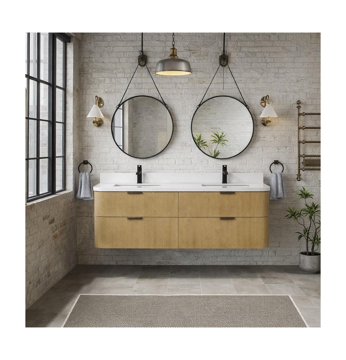 Click here for Ari Bath Chantal 60" Floating Bathroom Vanity... prices