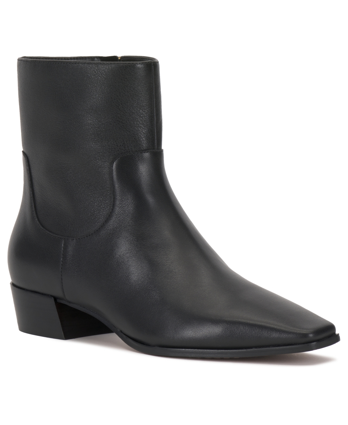 Click here for Vince Camuto Womens Pertula Snip Toe Booties - Bla... prices