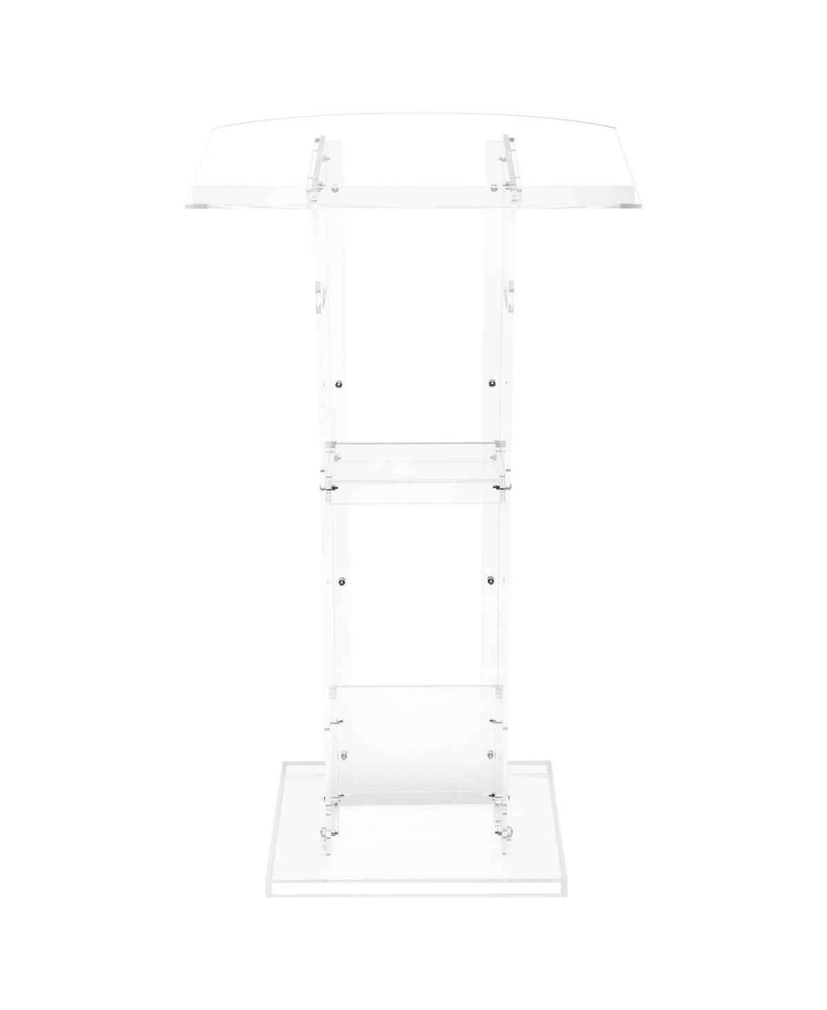 Click here for Gouun 43 in Acrylic Podium Stand  Portable Floor-S... prices