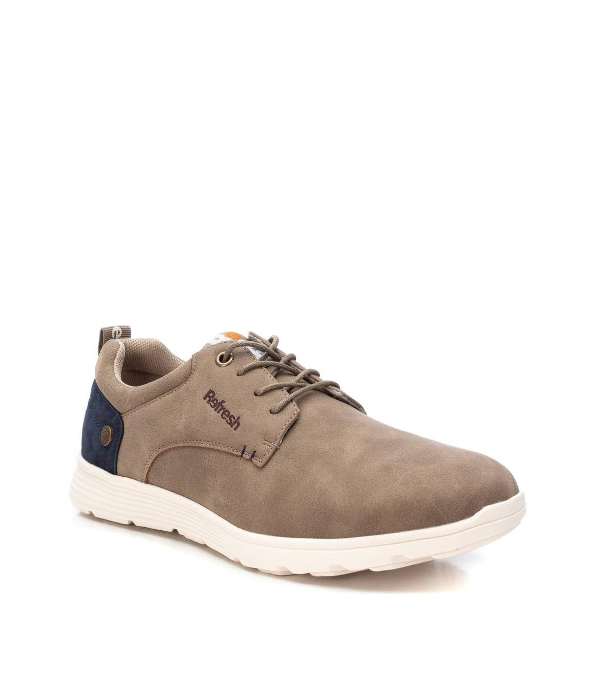Click here for Xti Mens Suede Oxfords Comfort - Taupe prices