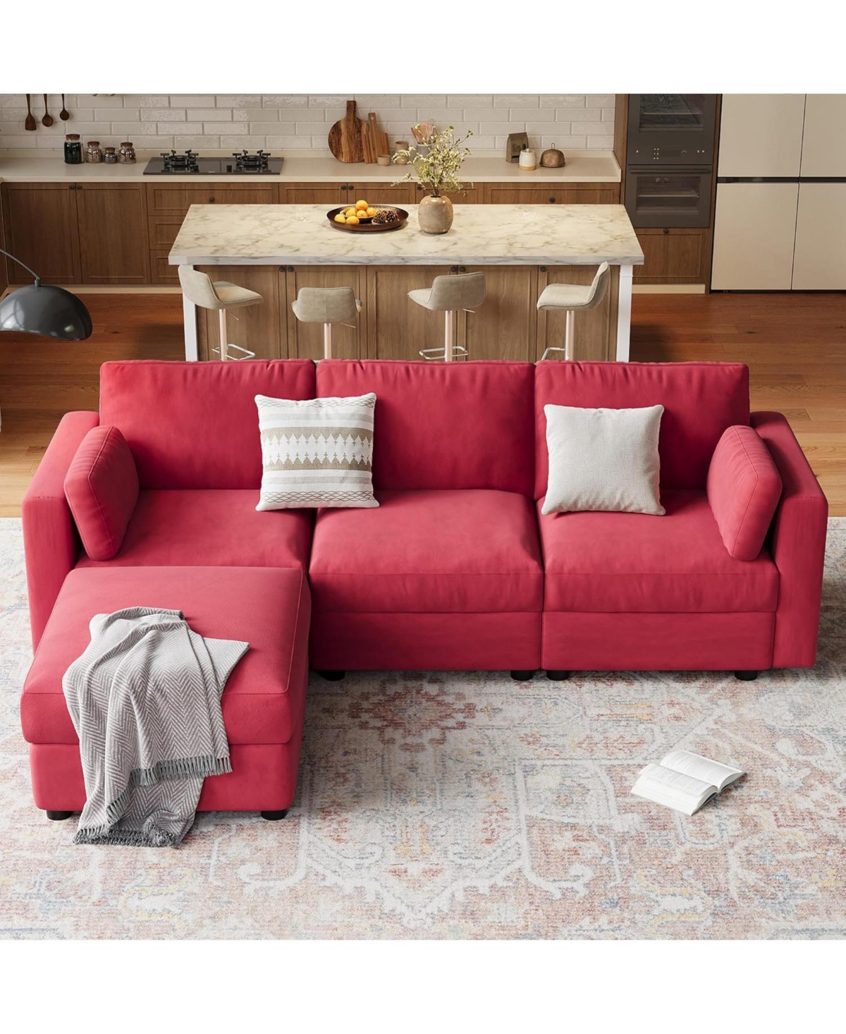 Click here for Gaomon Modular Sectional Sofa L-Shaped Couch with... prices