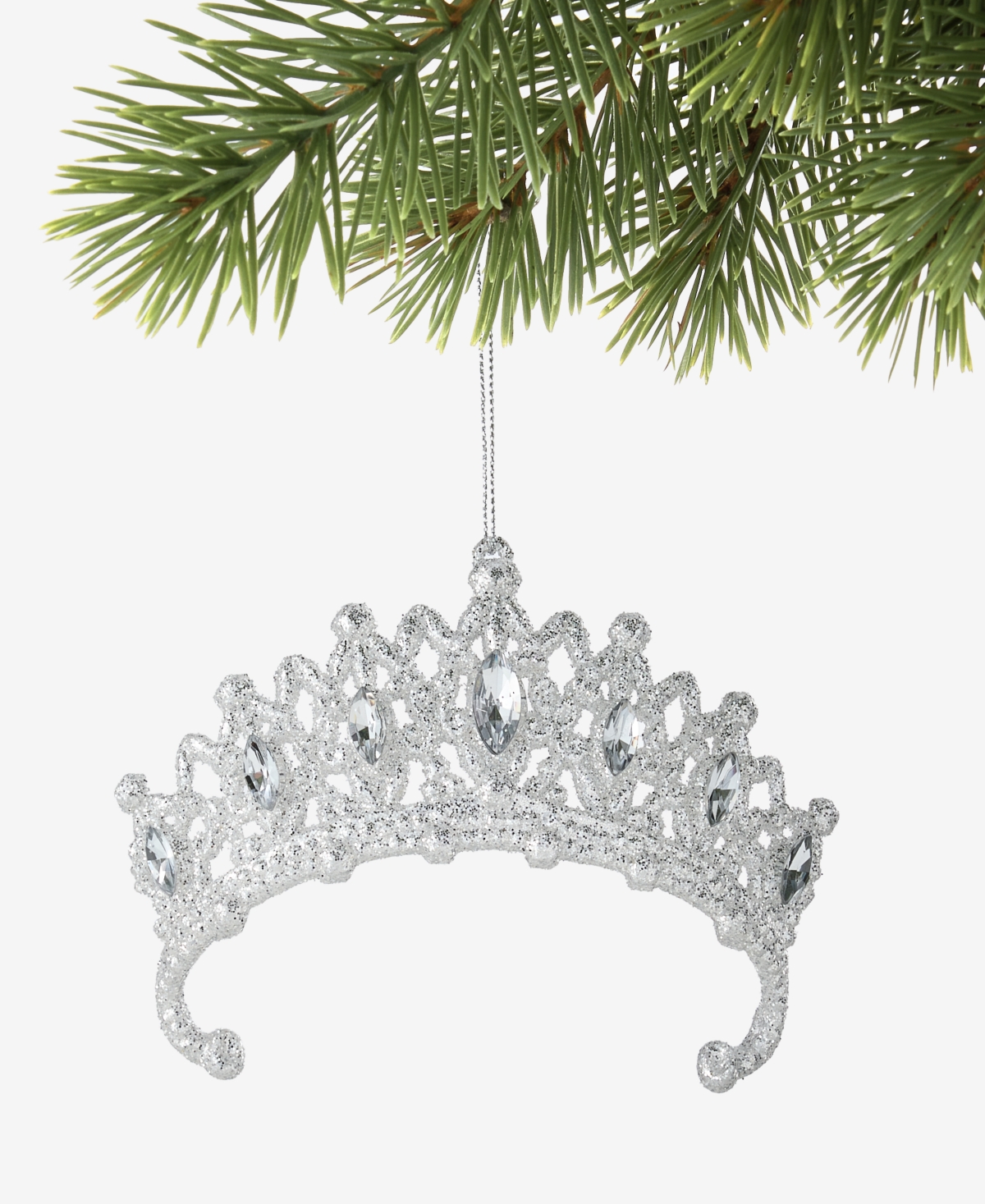 Click here for Holiday Lane Beauty Boom Embellished Crown Ornamen... prices