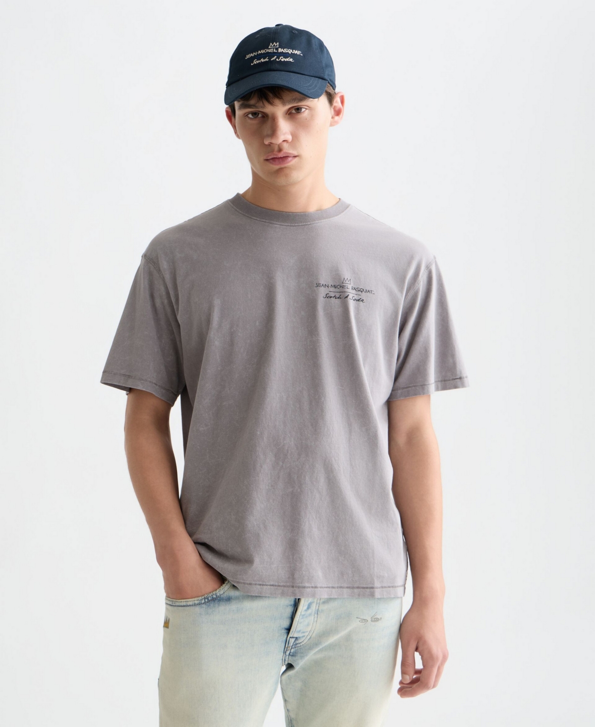 Click here for Scotch & Soda Mens Regular-Fit Short-Sleeve T-Shir... prices