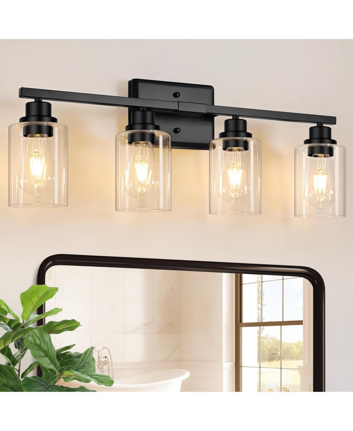 Click here for Busdays Modern Bathroom Light Fixtures  4 Light Va... prices