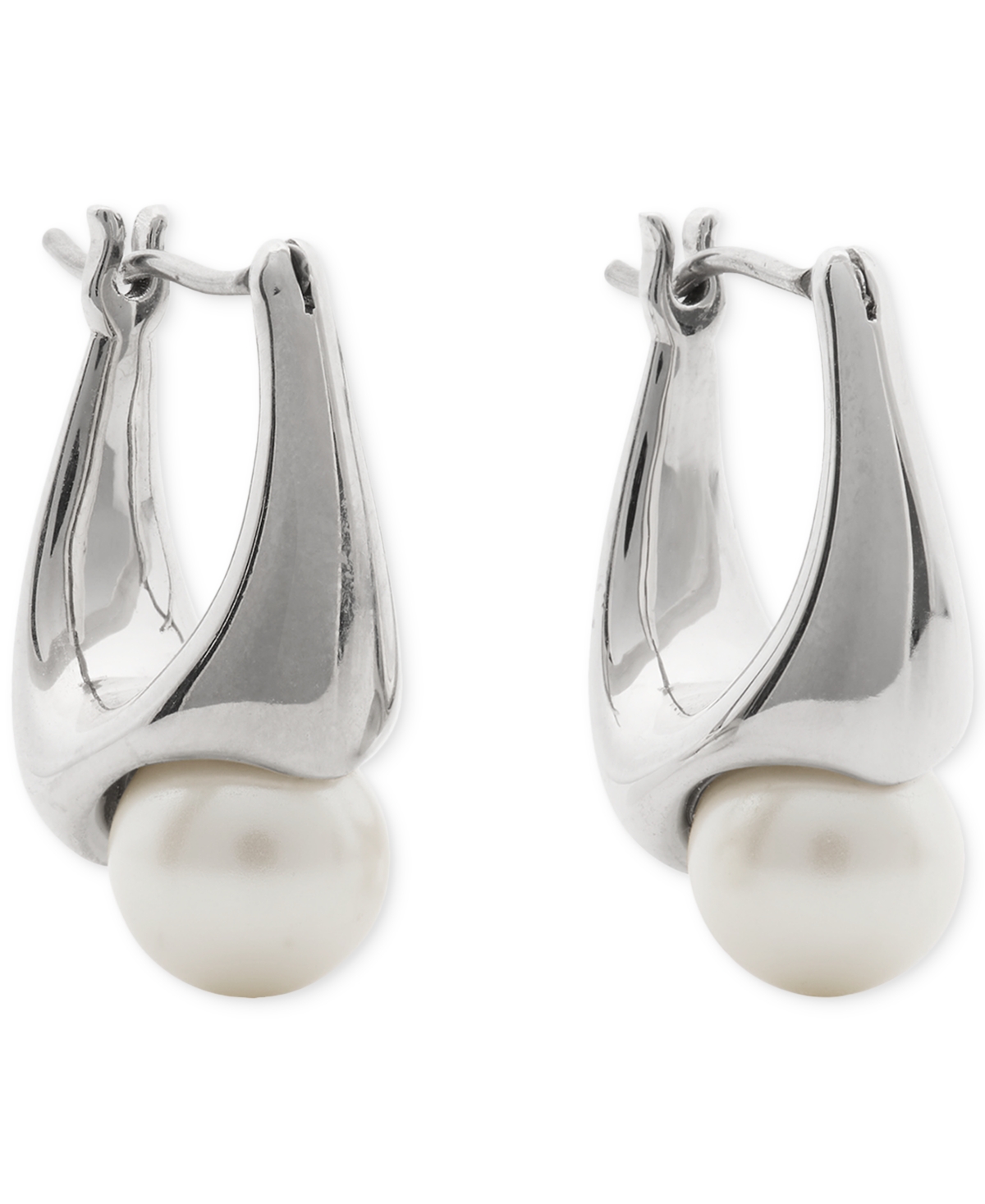 Click here for kate spade new york Imitation Pearl Harmony Huggie... prices