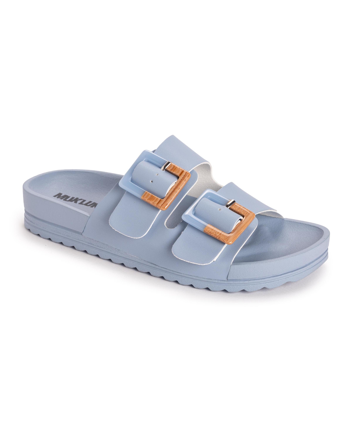 Click here for Muk Luks Womens Grand Cayman Sandal - Chambray prices