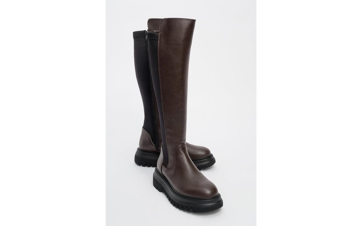 Click here for Prologue Shoes Shadow Knee High Boot (Women) - Bro... prices
