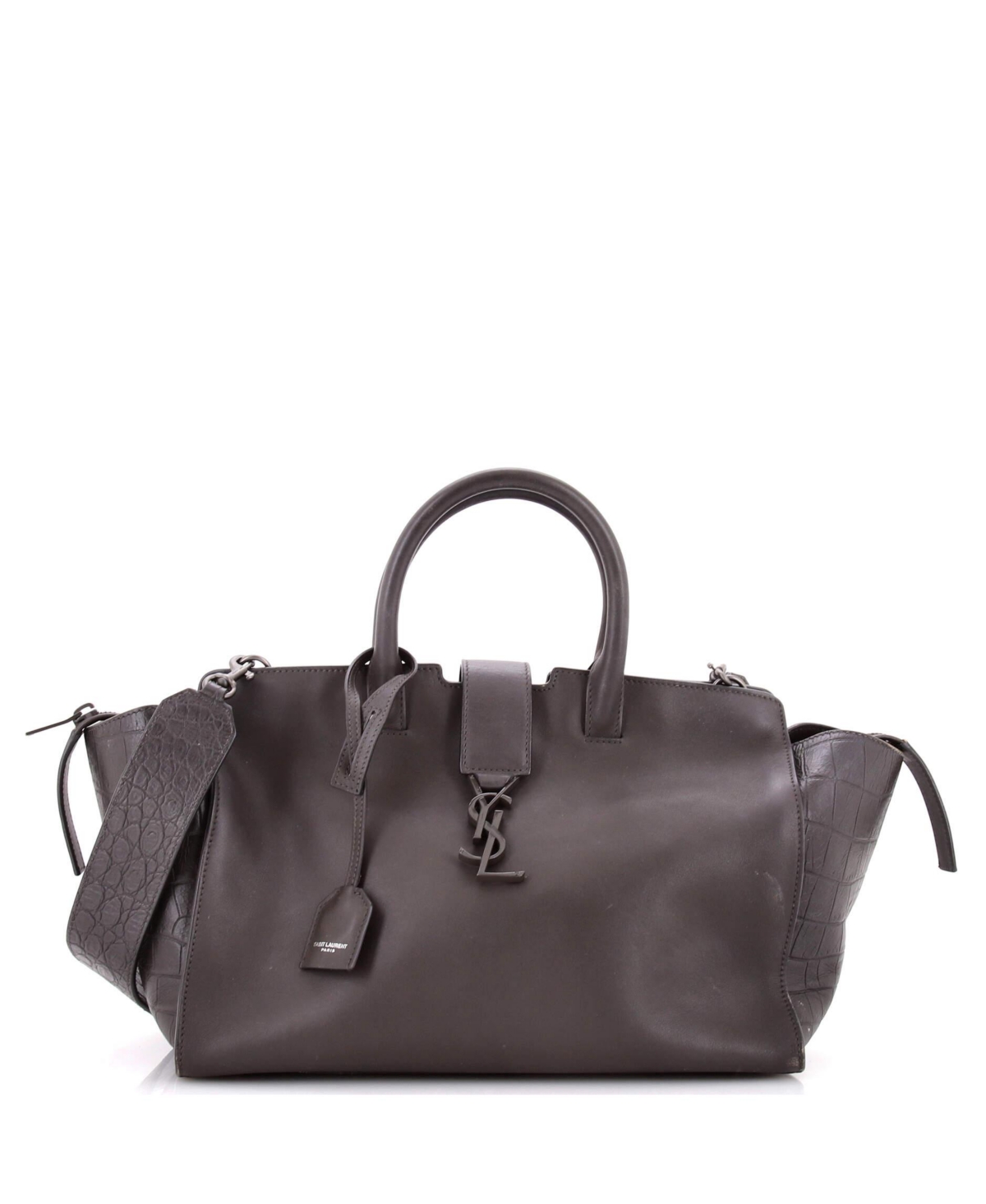 Click here for Pre-Owned Saint Laurent Small Monogram Cabas Downt... prices