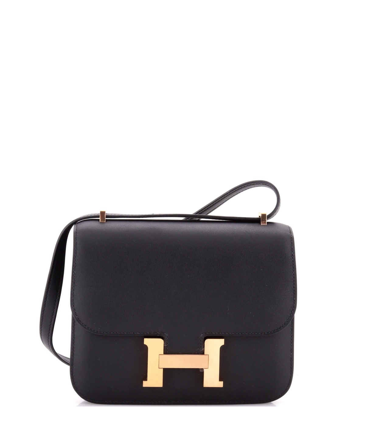 Click here for Pre-Owned HERMES 18 Constance Bag Swift - Black prices