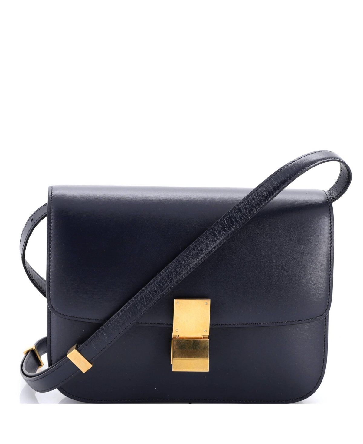 Click here for Pre-Owned Celine Medium Classic Box Bag Smooth Lea... prices