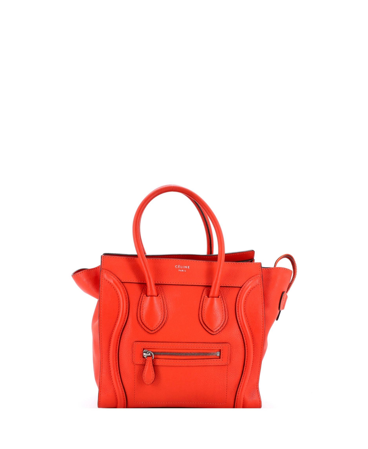 Click here for Pre-Owned Celine Mini Luggage Bag Grainy Leather -... prices