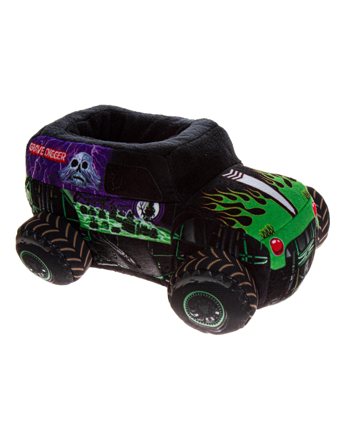 Click here for Monster Jam Toddler Grave Digger Plush Slippers (T... prices