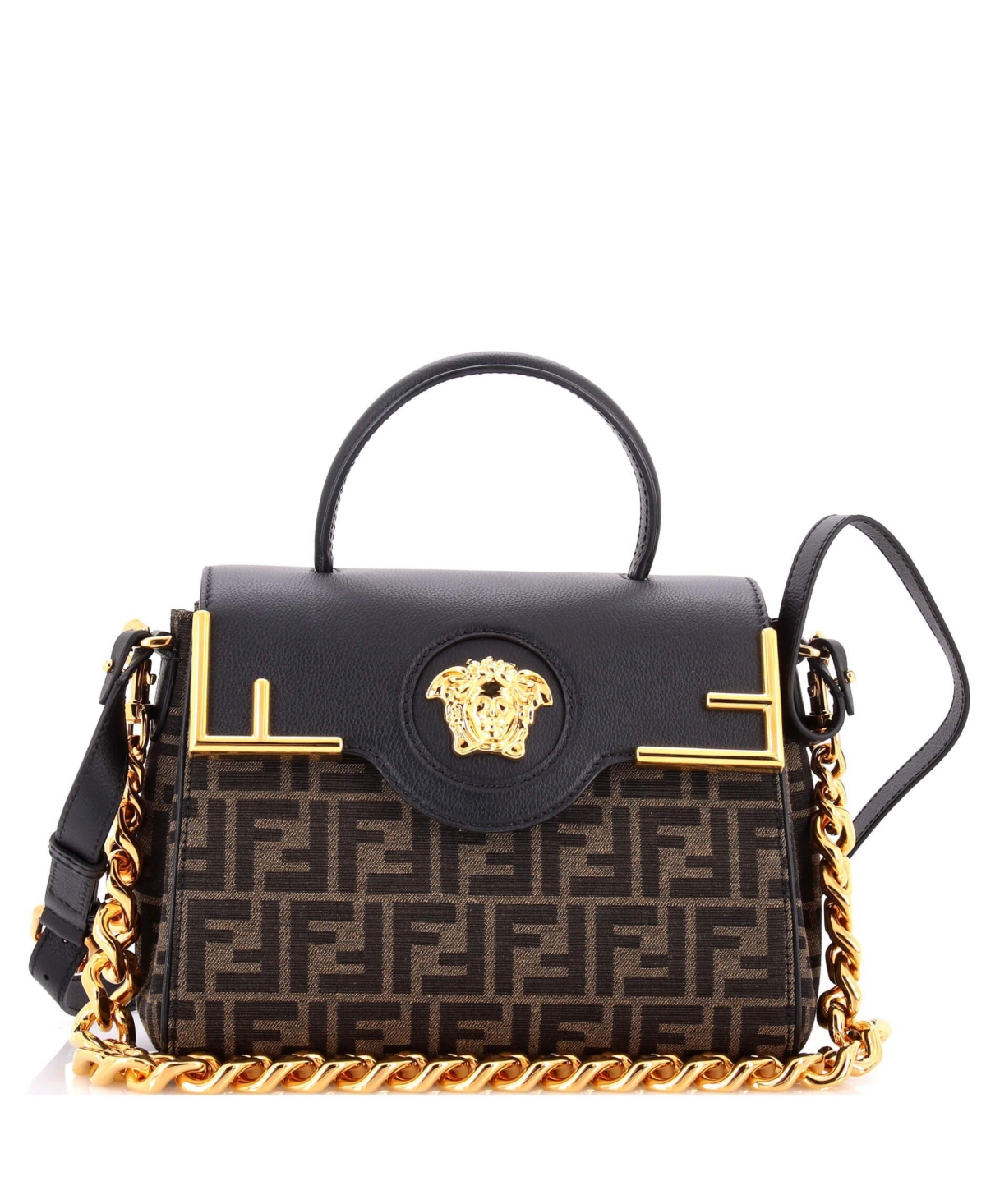 Click here for Pre-Owned Versace Medium x Fendi Fendace La Medusa... prices