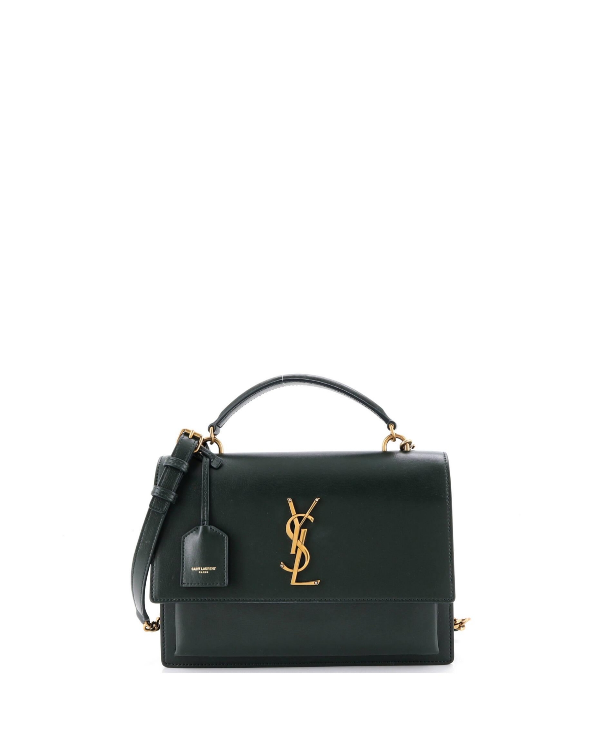 Click here for Pre-Owned Saint Laurent Medium Sunset Top Handle S... prices