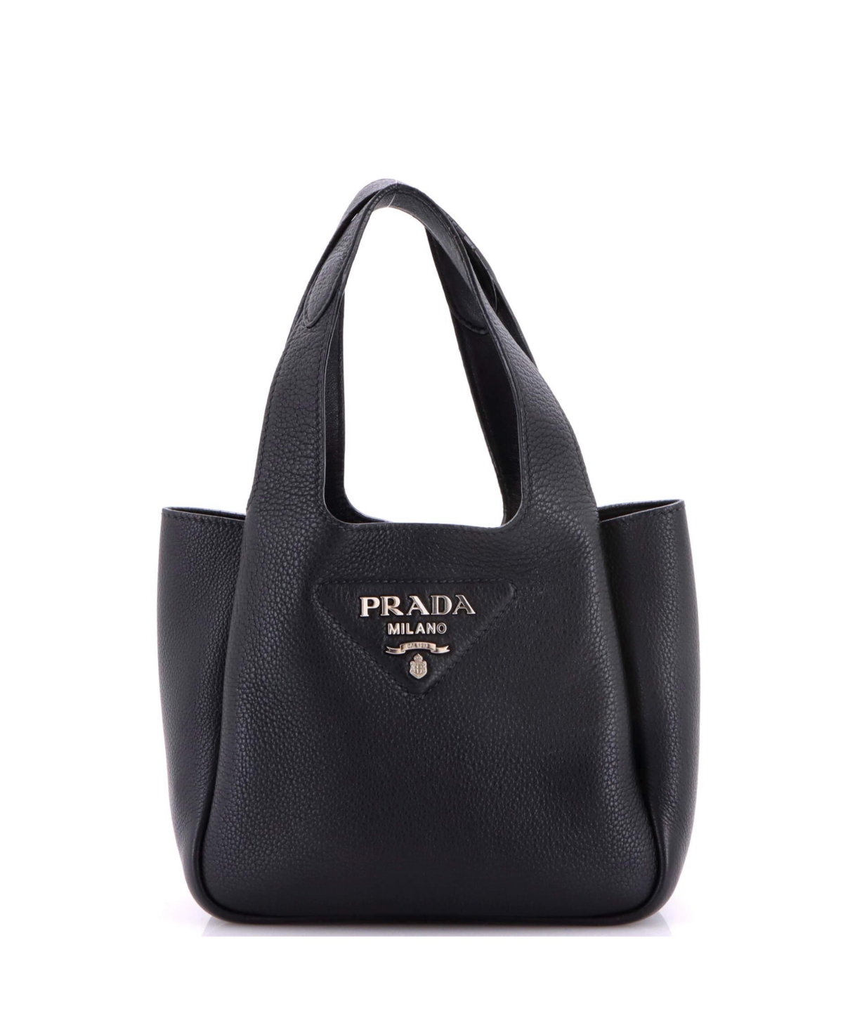 Click here for Pre-Owned Prada Mini Flou Dynamique Open Tote Vite... prices
