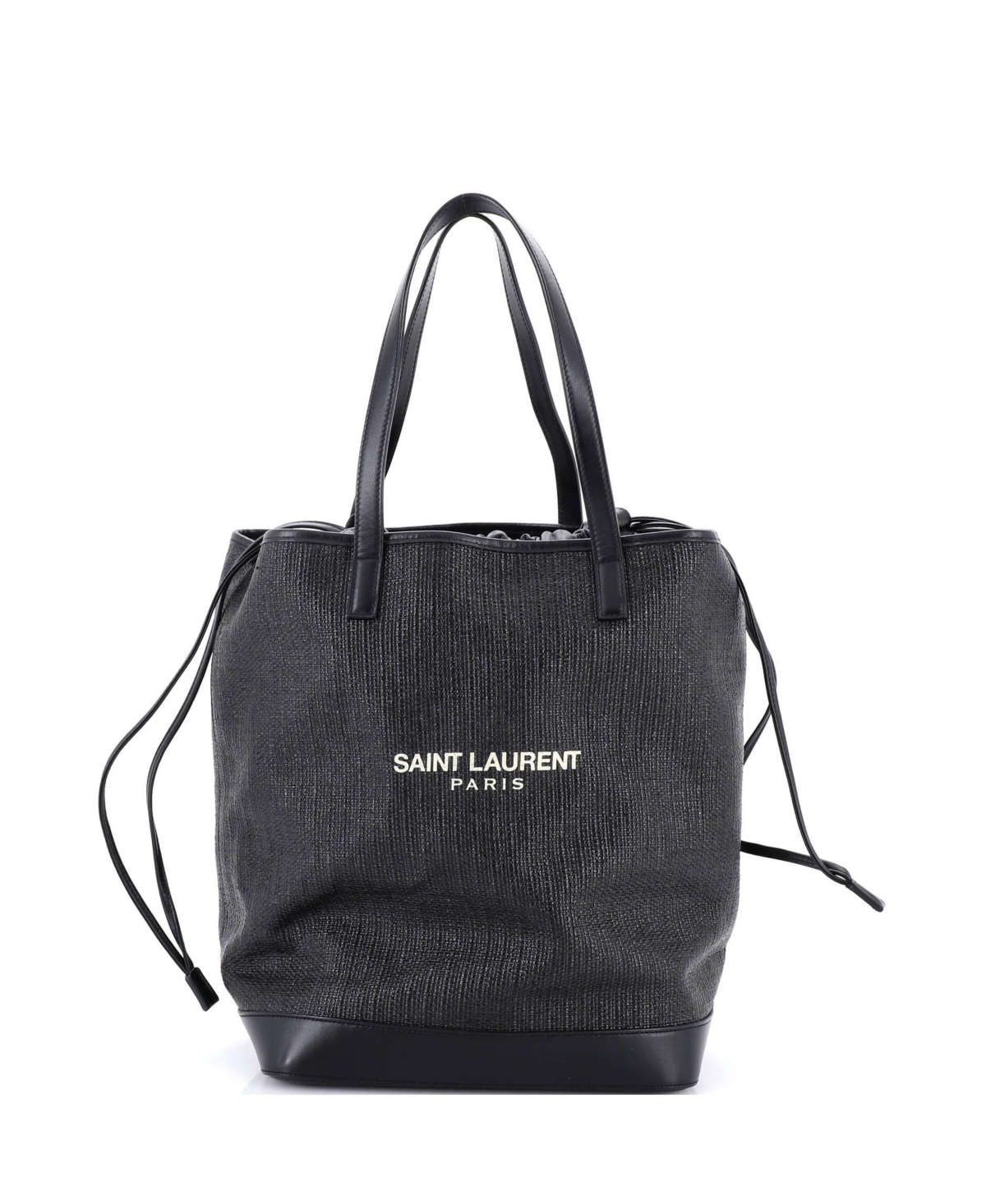 Click here for Pre-Owned Saint Laurent Teddy Shopping Tote Canvas... prices