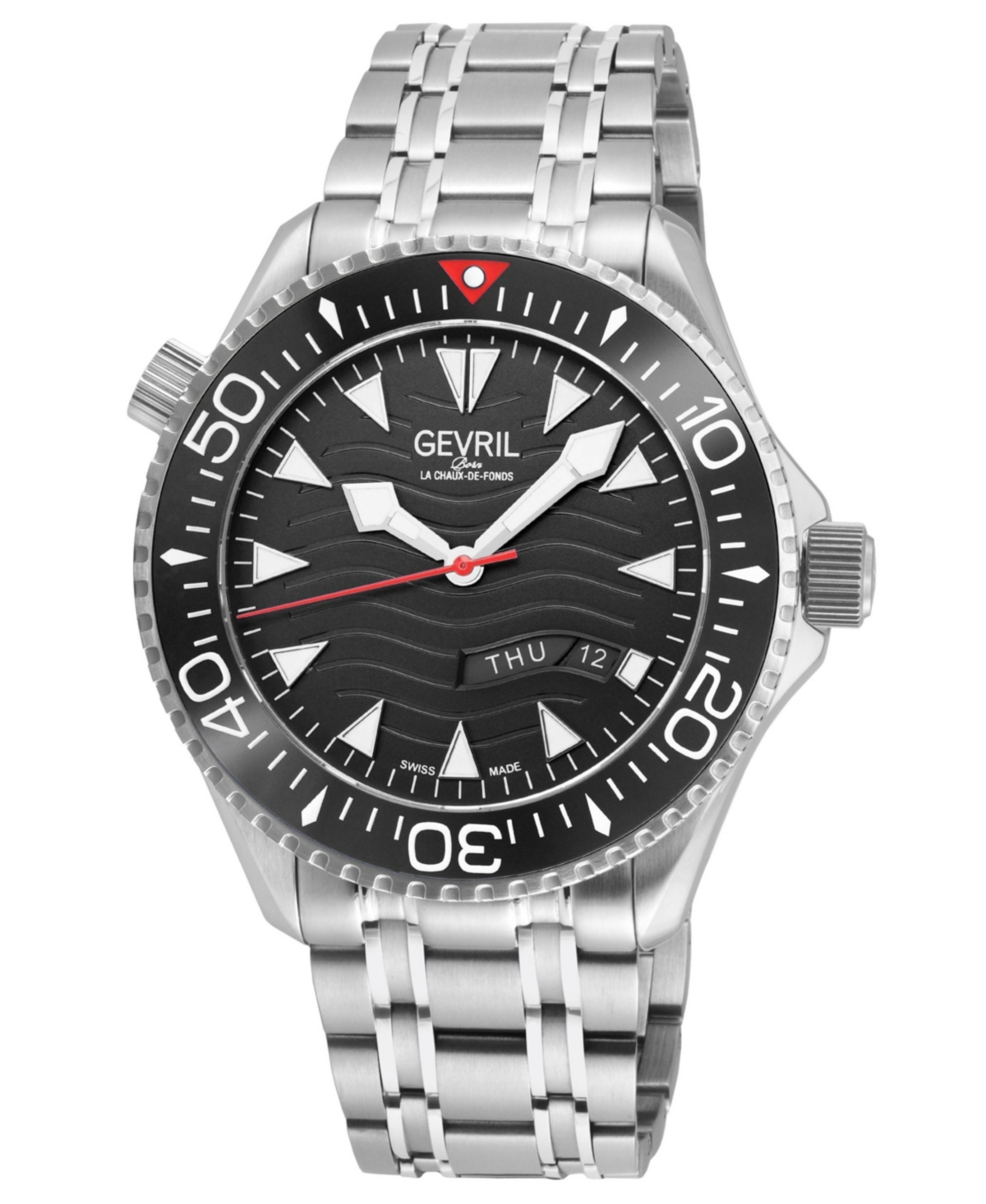 Click here for Gevril Mens Hudson Yards Swiss Automatic Bracelet... prices