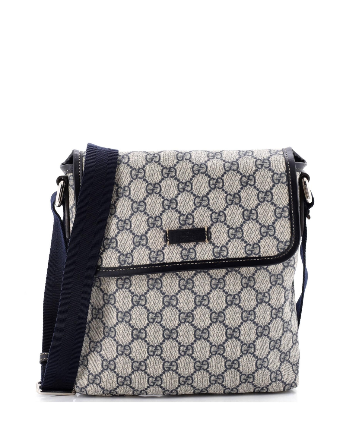 Click here for Pre-Owned Gucci Small Flap Messenger Gg Coated Can... prices