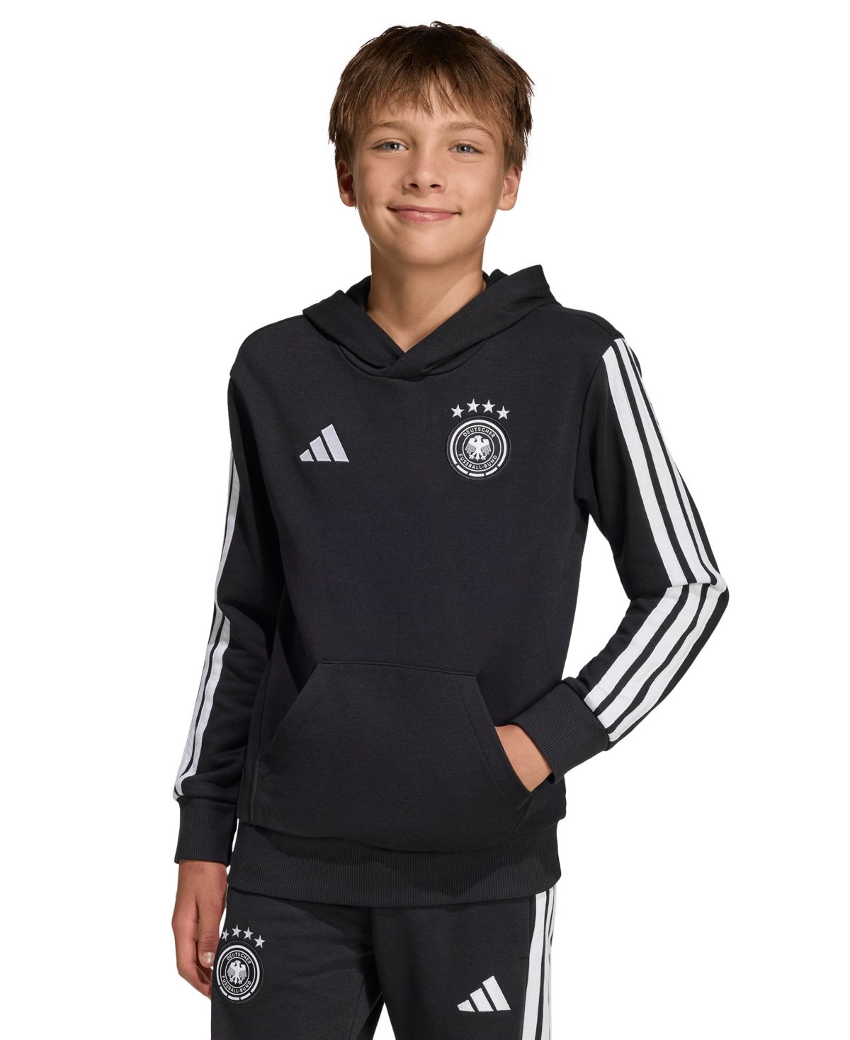 Click here for adidas Big Boys and Big Girls Germany Dna Hoodie -... prices
