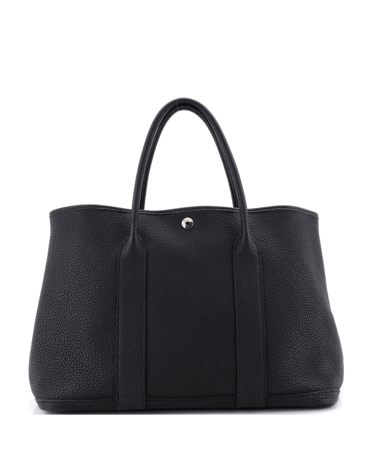 Click here for Pre-Owned HERMES 36 Garden Party Tote Leather - Bl... prices