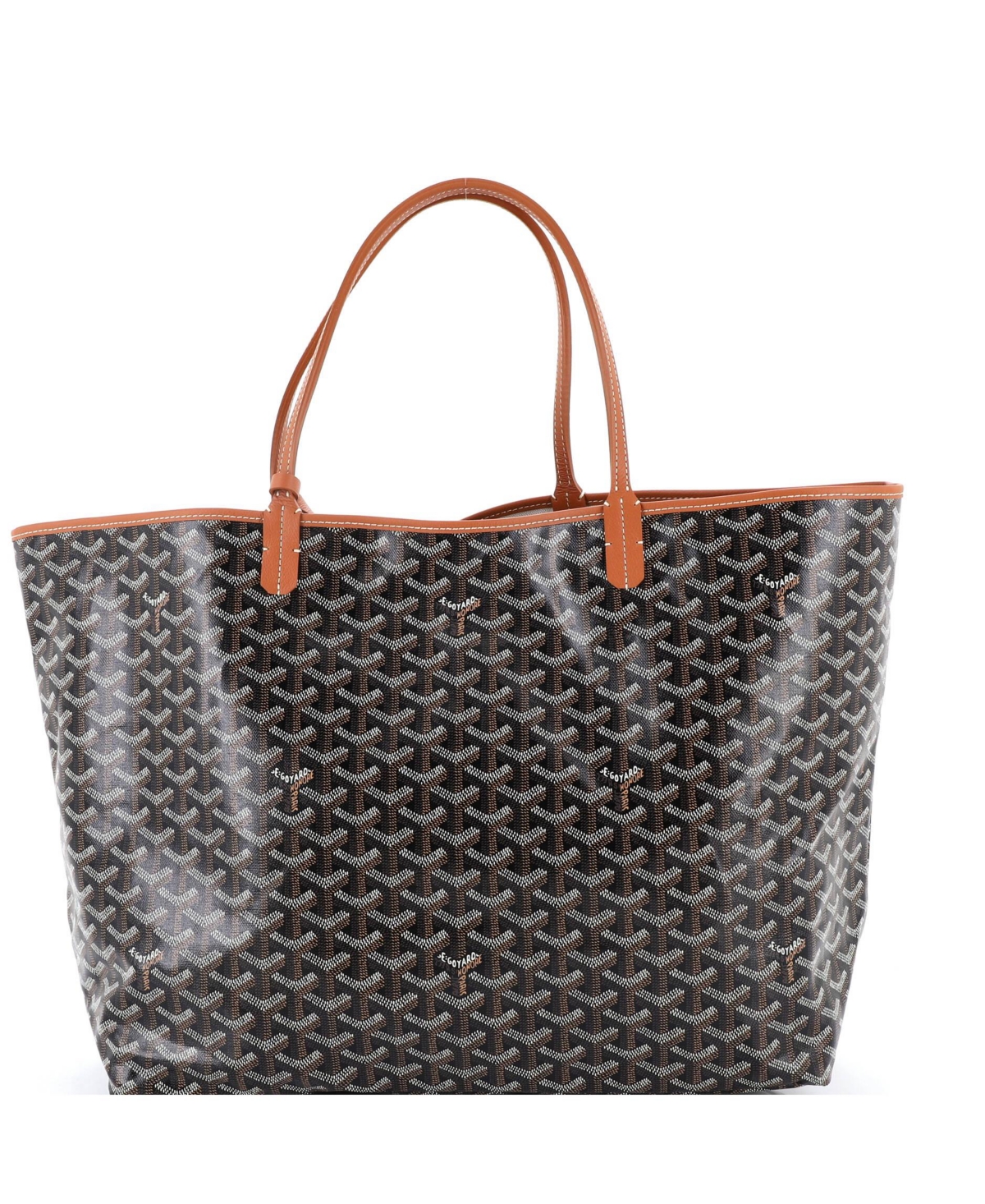 Click here for Pre-Owned Goyard Gm Saint Louis Tote Coated Canvas... prices