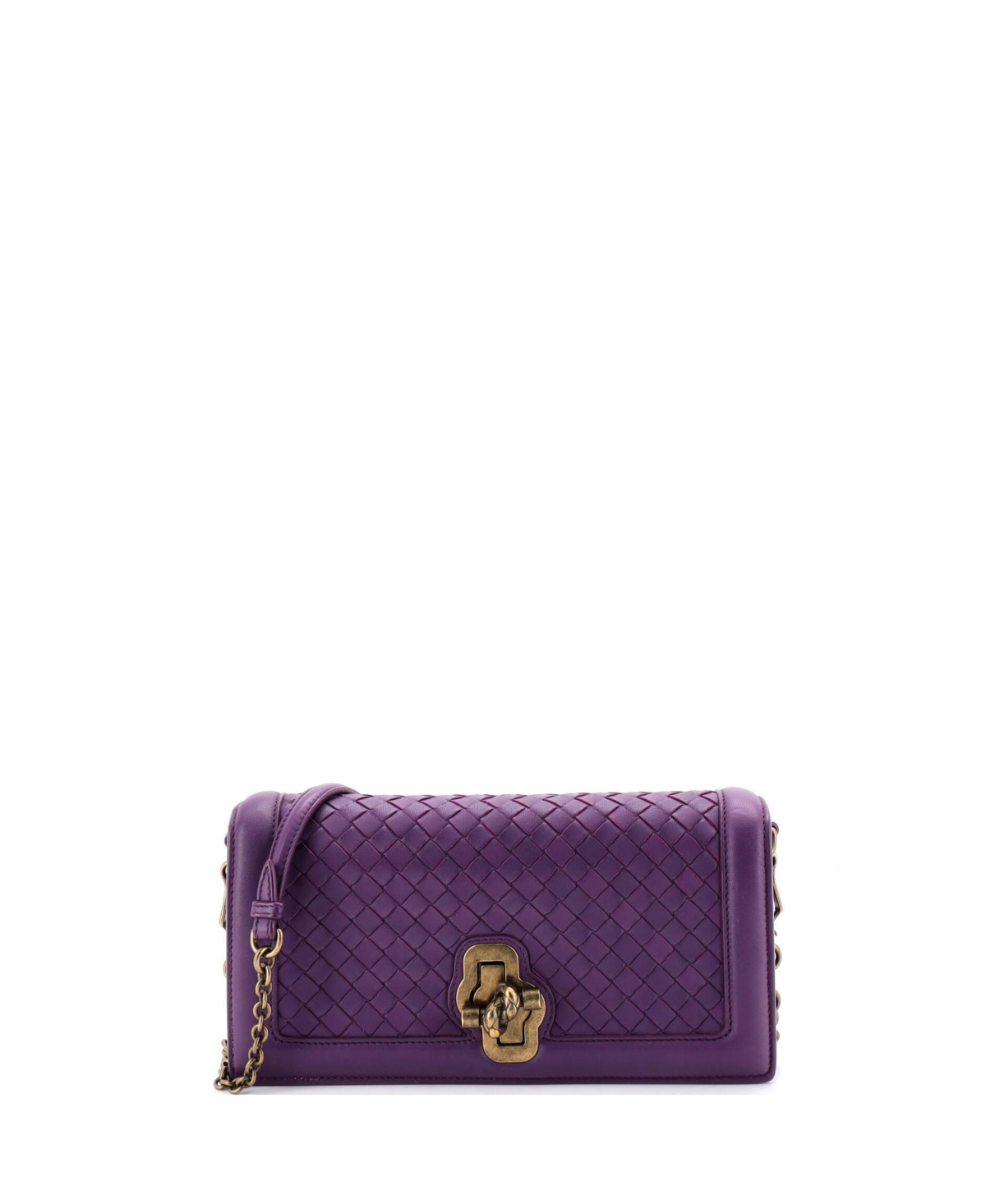 Click here for Pre-Owned Bottega Veneta Olimpia Knot Chain Clutch... prices