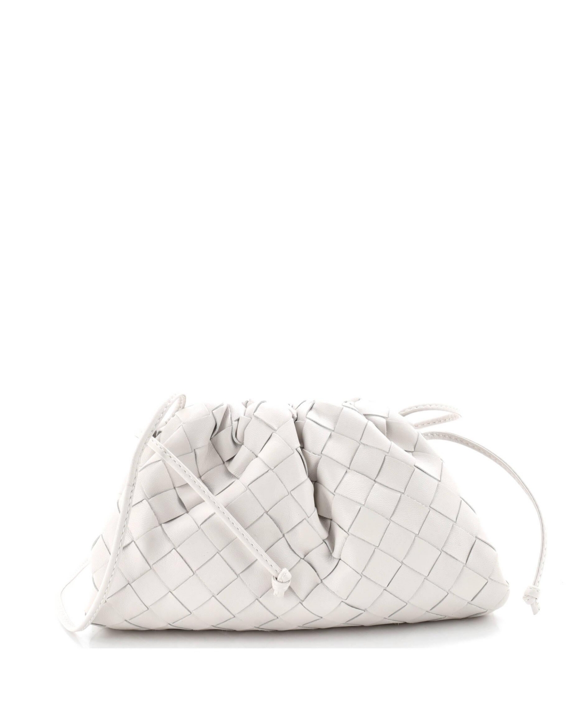 Click here for Pre-Owned Bottega Veneta Mini The Pouch Intrecciat... prices